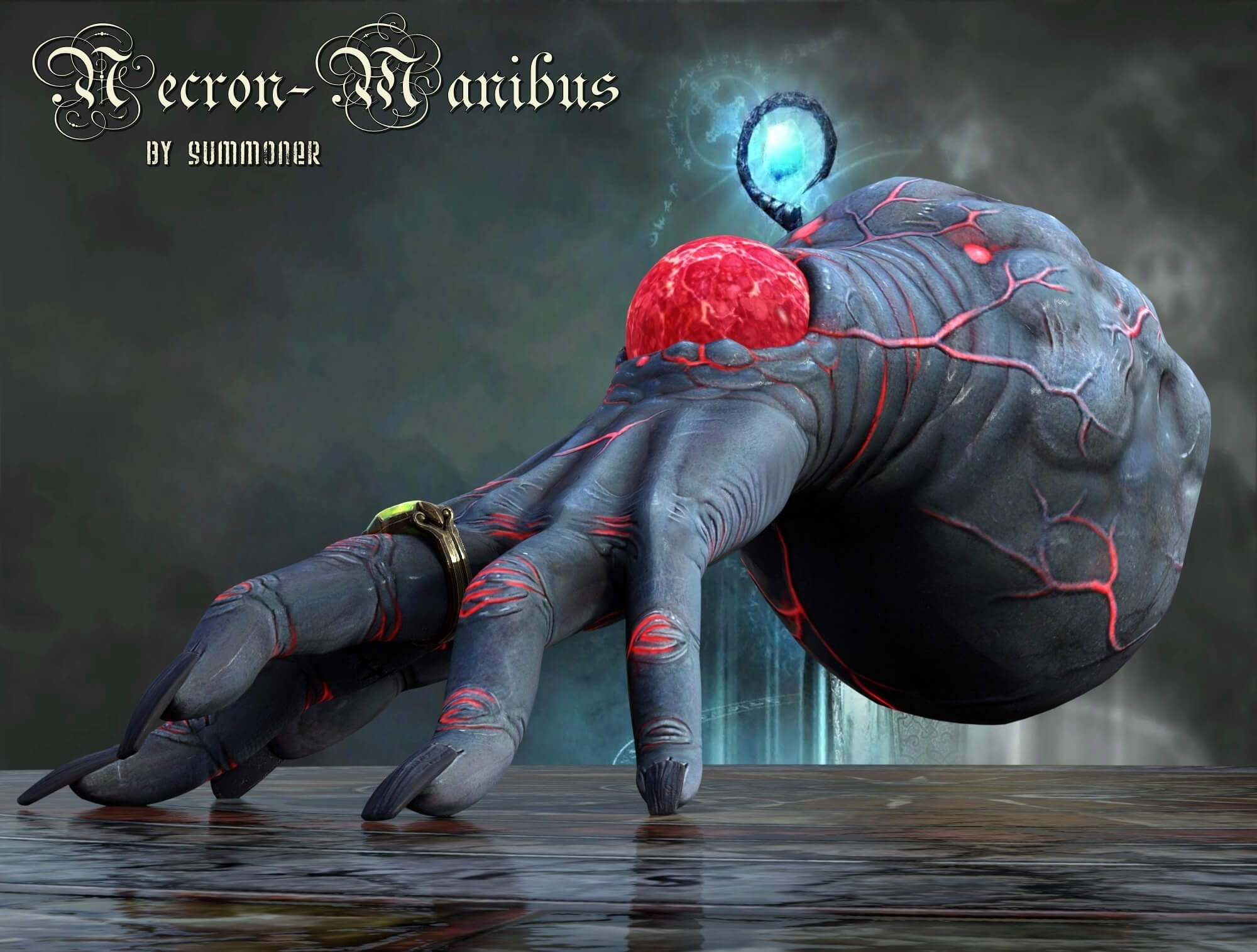 Summoner's Necron-Manibus Daz Content by Summoner