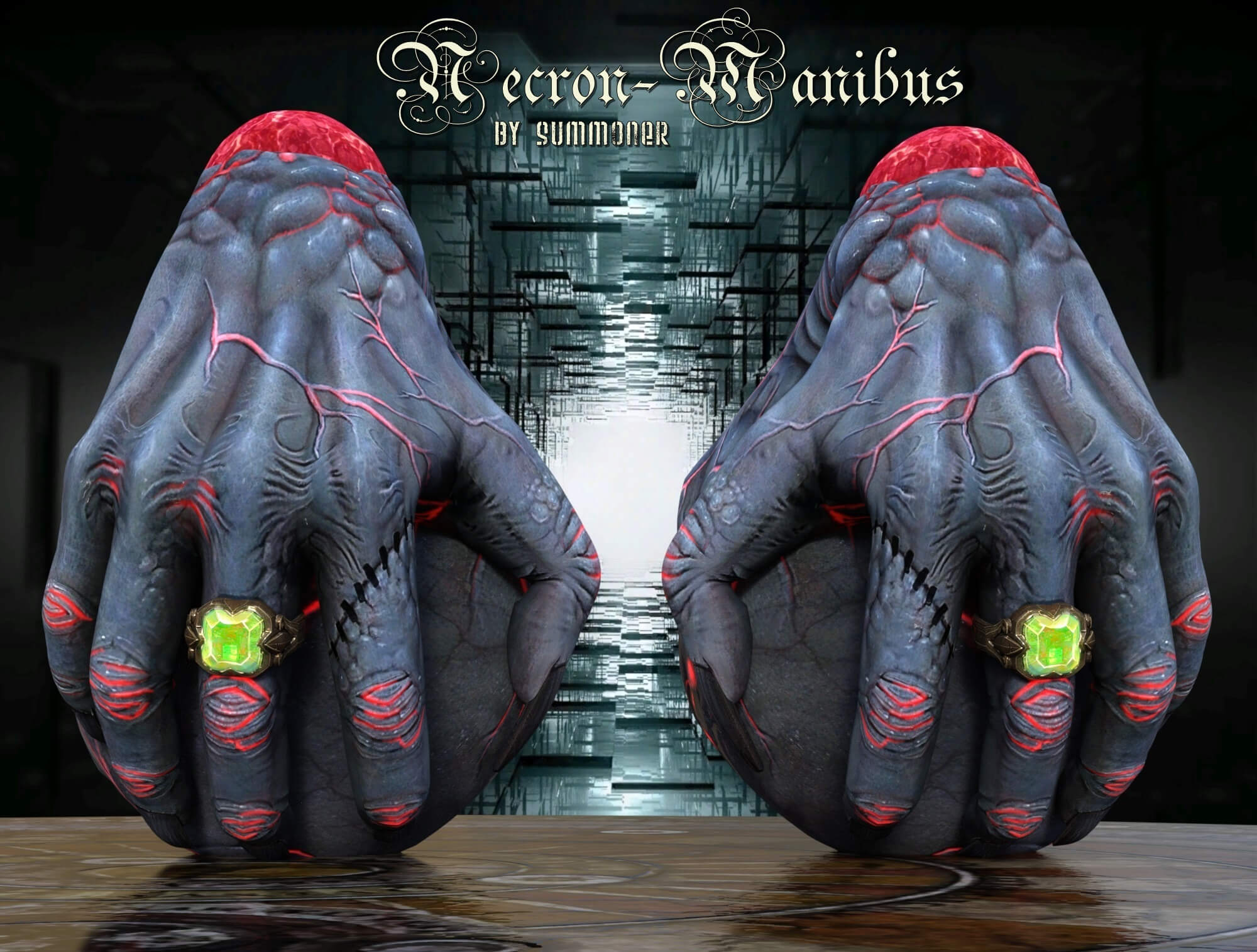 Summoner's Necron-Manibus Daz Content by Summoner