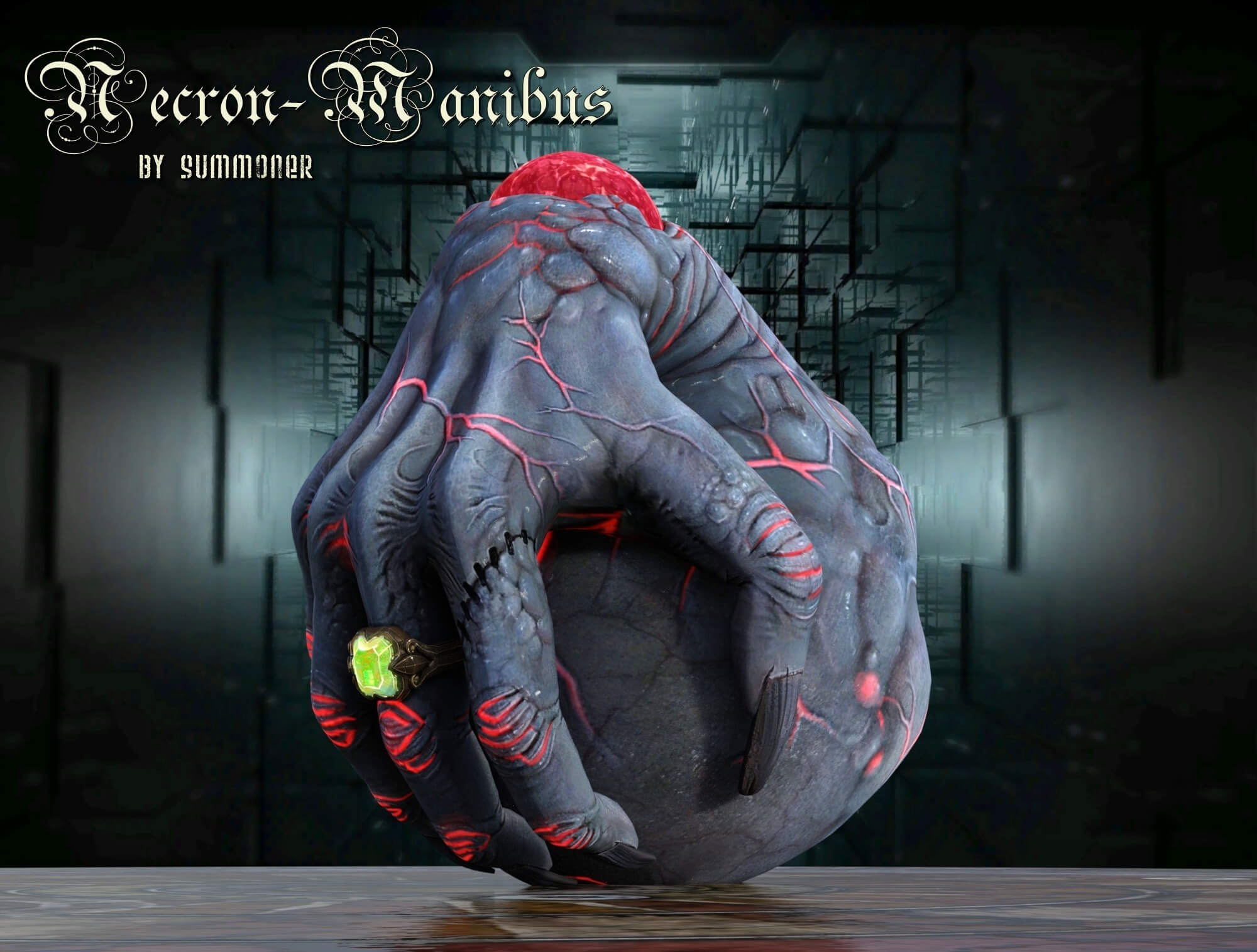 Summoner's Necron-Manibus Daz Content by Summoner