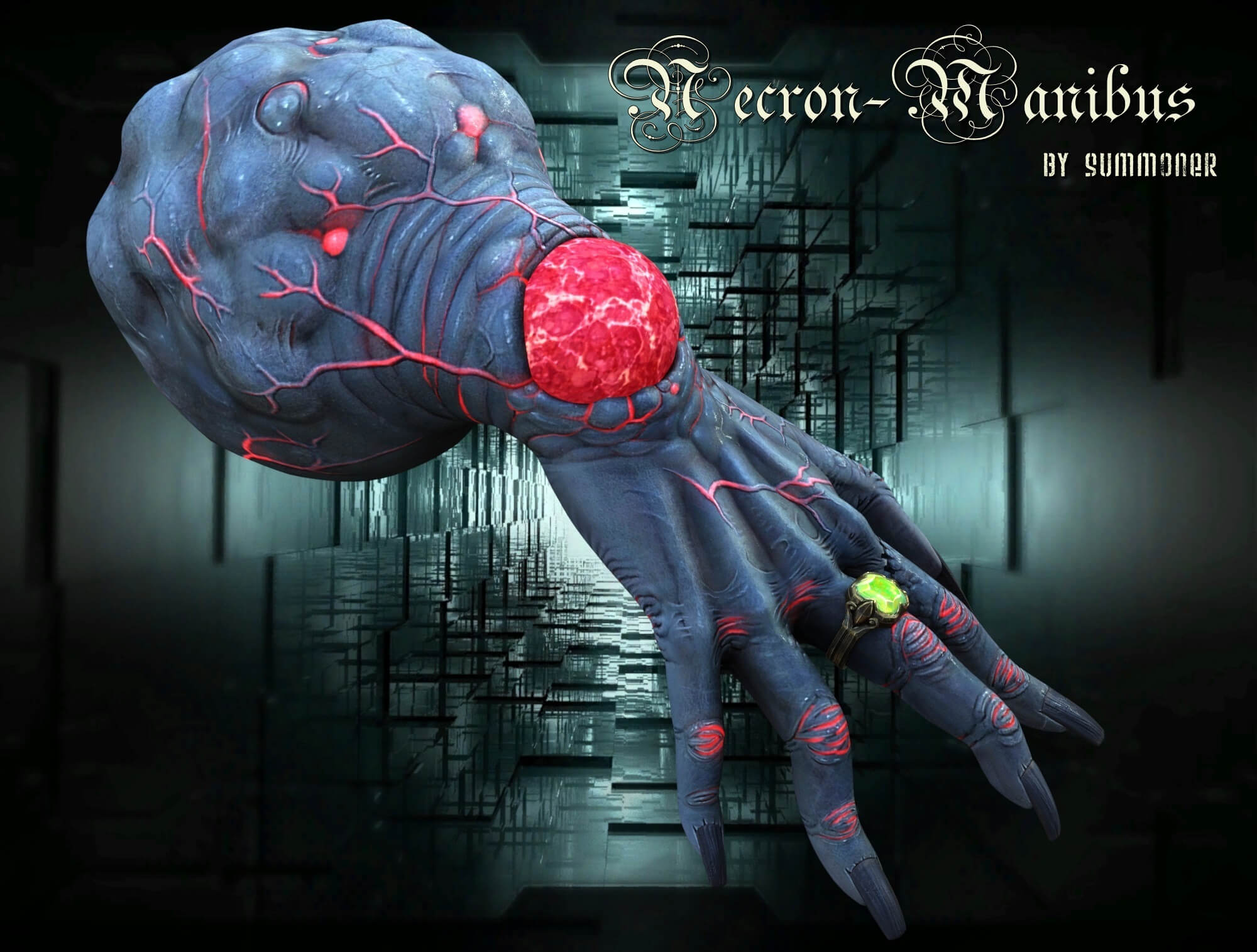 Summoner's Necron-Manibus Daz Content by Summoner