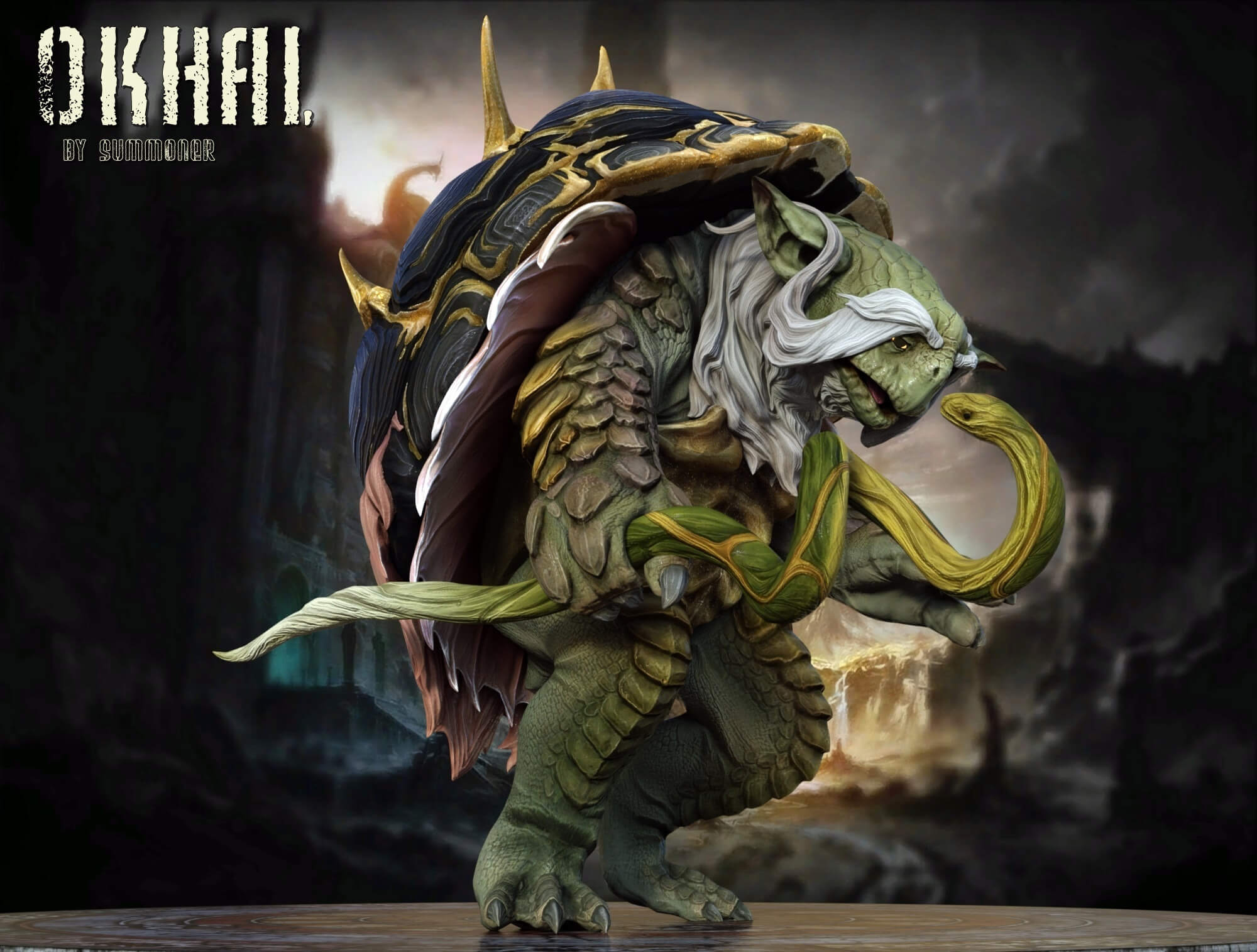 Summoner's Okhal - Daz Content by Summoner