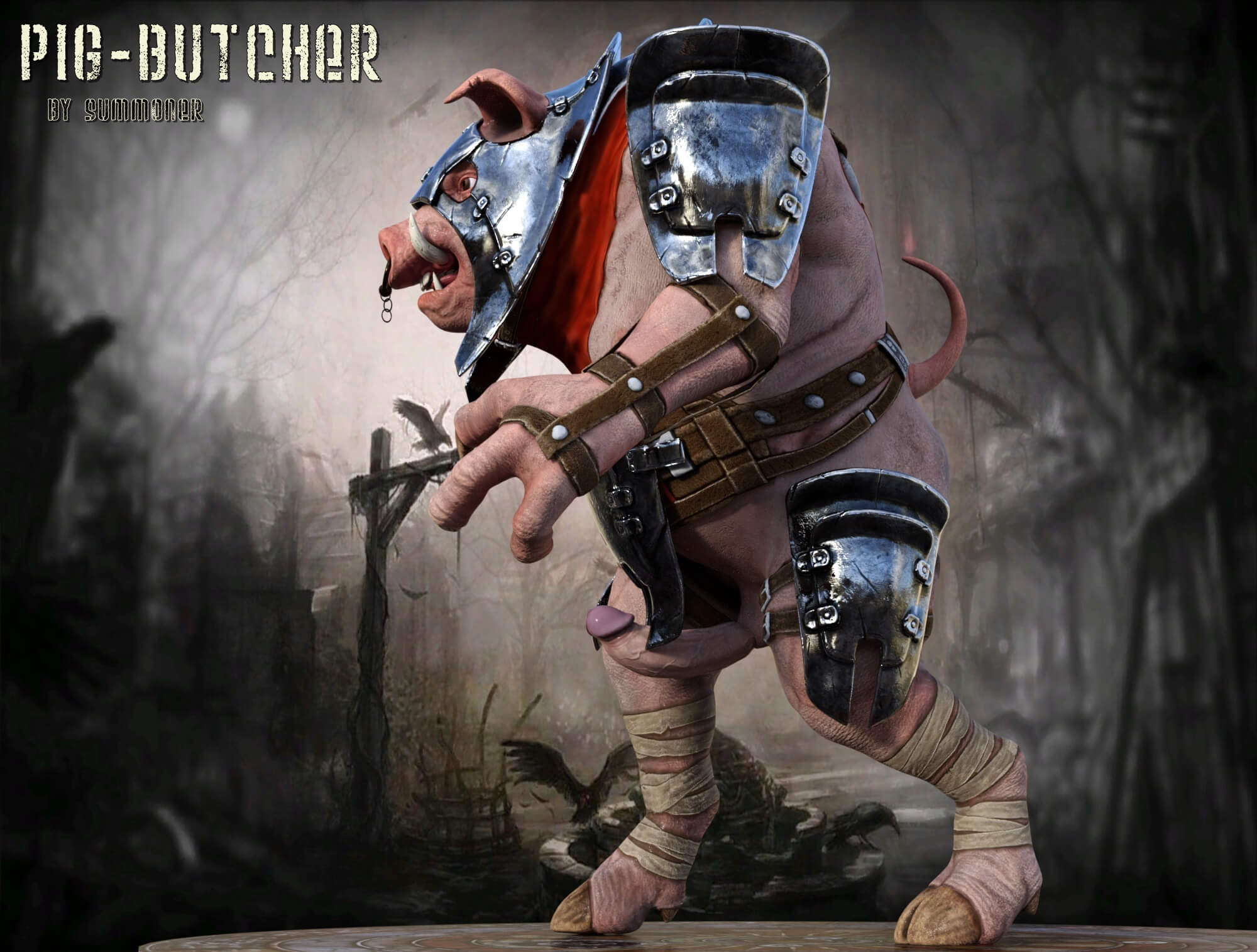 Summoner's Pig-Butcher Daz Content by Summoner