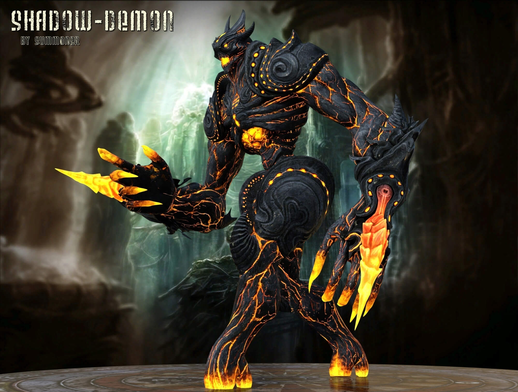 Summoner's Shadow-Demon Daz Content by Summoner