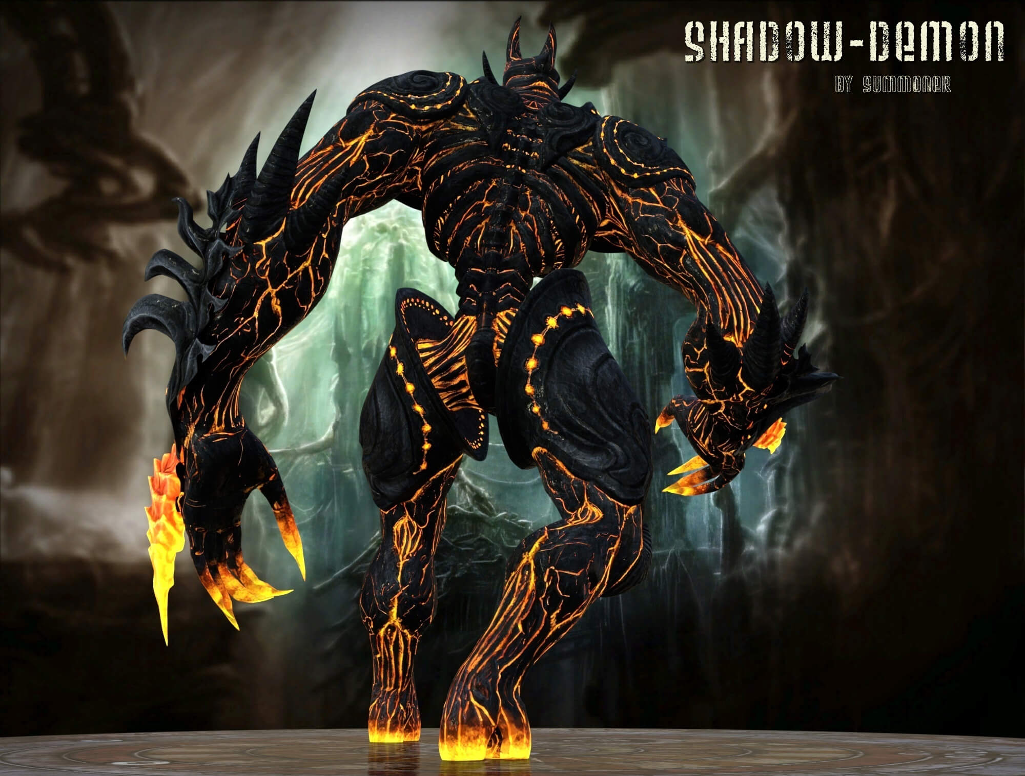 Summoner's Shadow-Demon Daz Content by Summoner