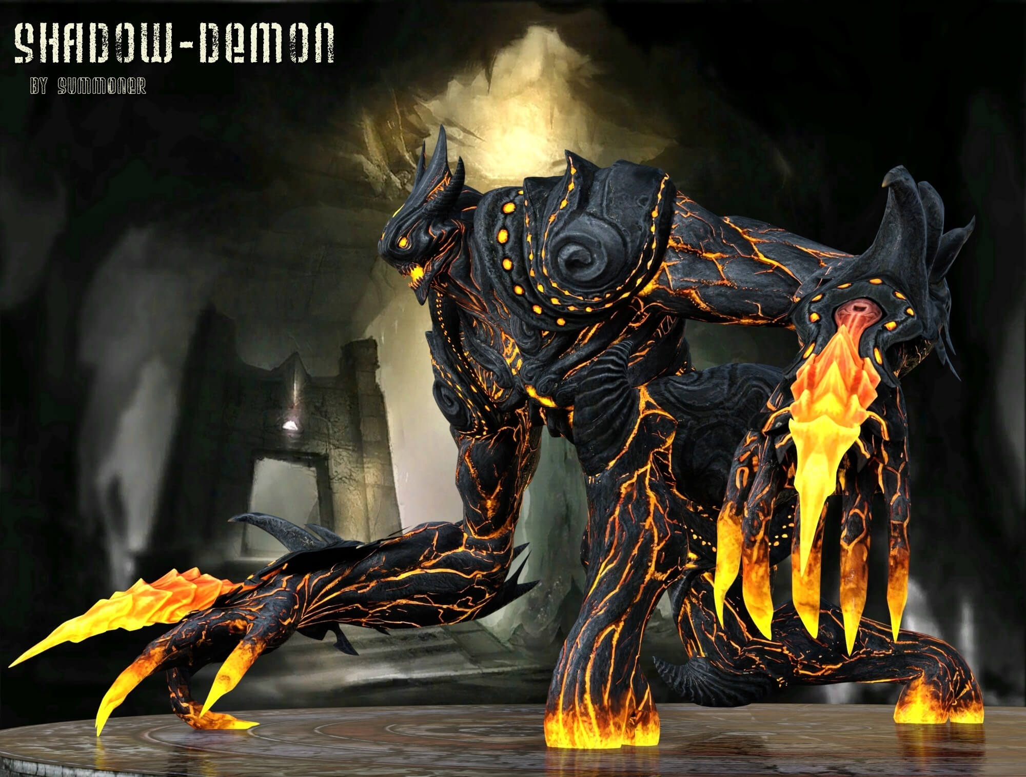 Summoner's Shadow-Demon Daz Content by Summoner