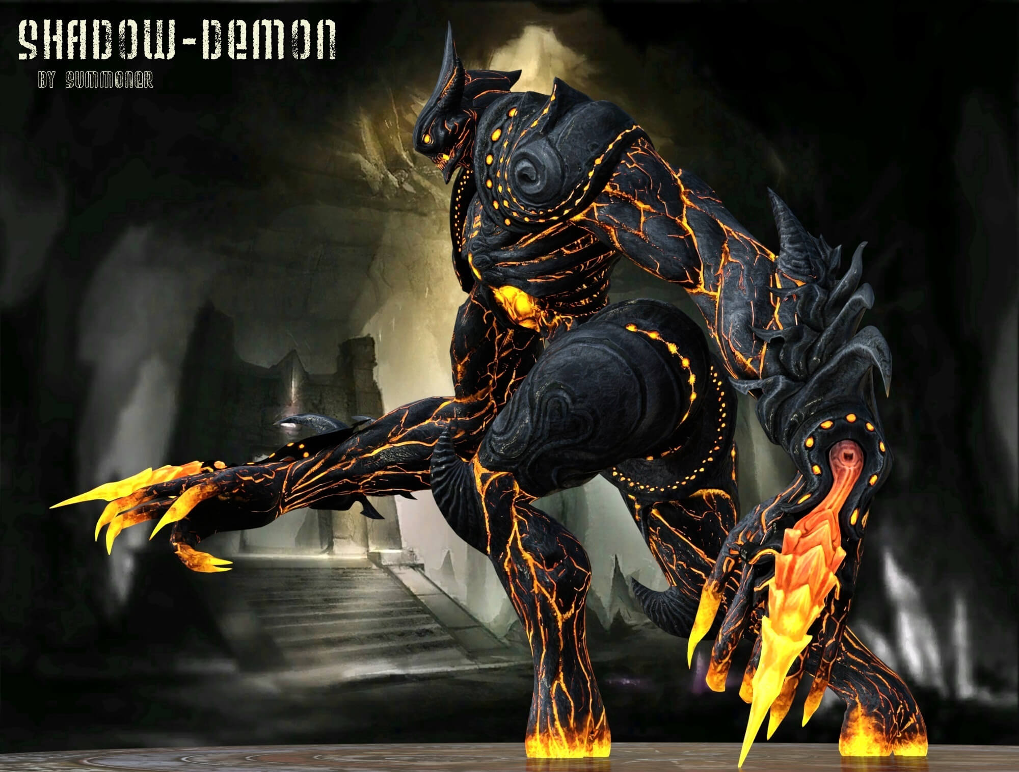 Summoner's Shadow-Demon Daz Content by Summoner