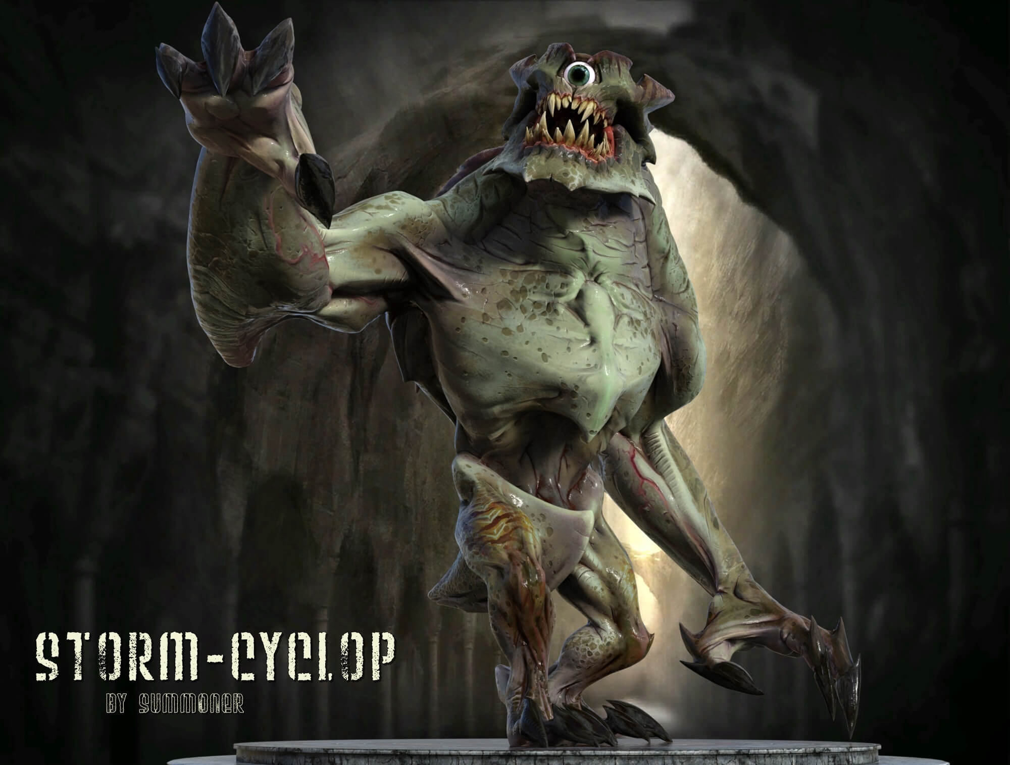 Summoner's Storm-Cyclop Daz Content by Summoner