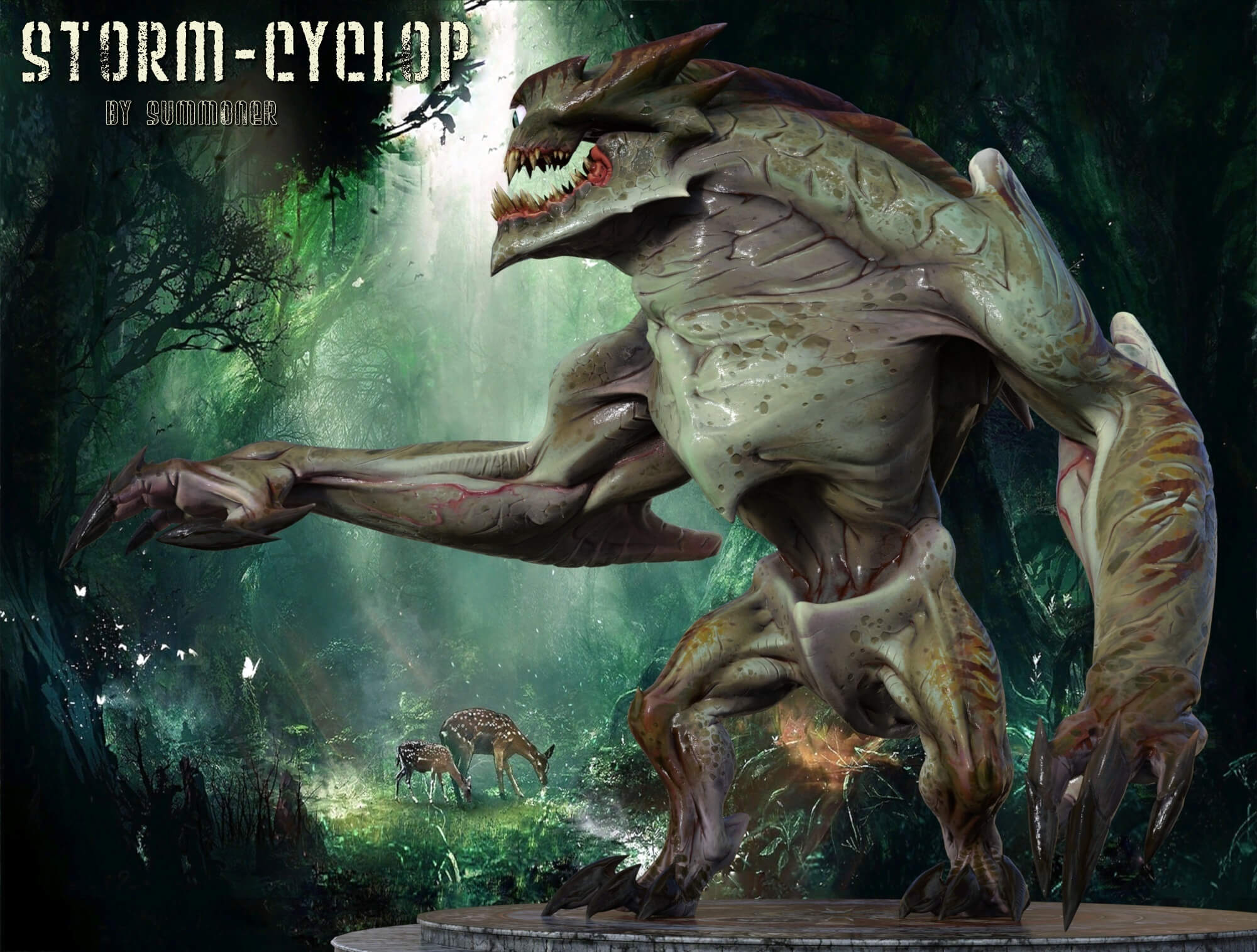 Summoner's Storm-Cyclop Daz Content by Summoner