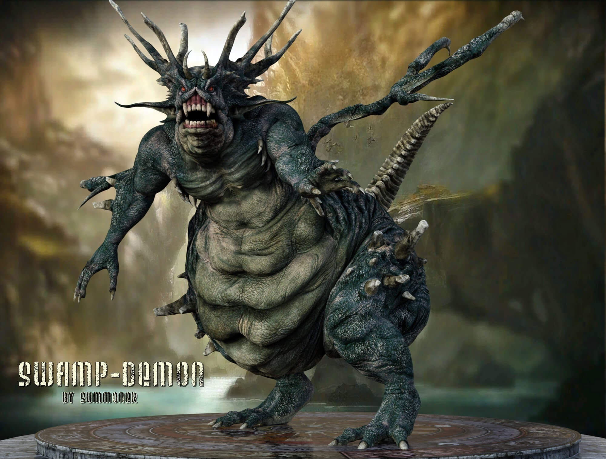 Summoner's Swamp-Demon Daz Content by Summoner