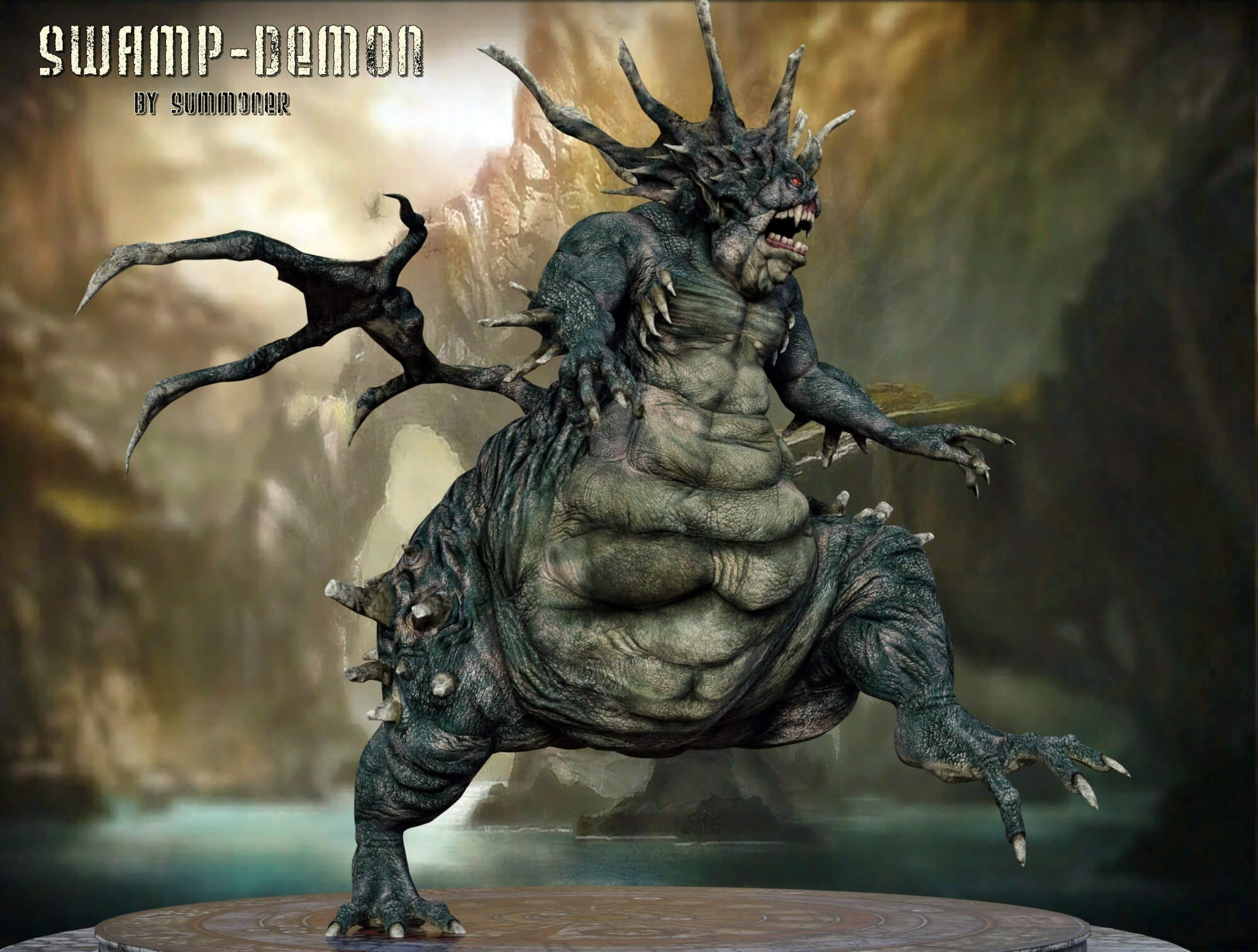 Summoner's Swamp-Demon Daz Content by Summoner
