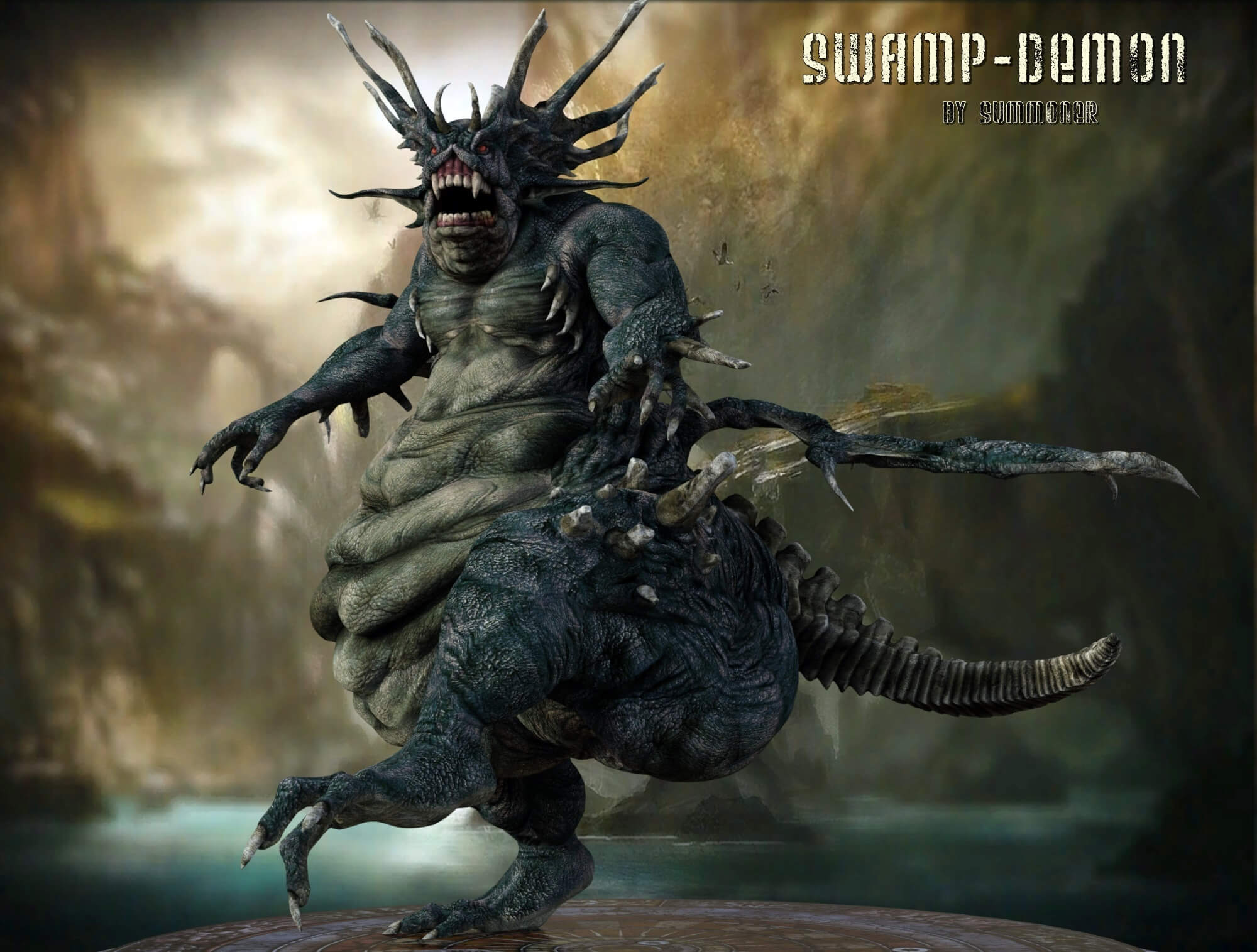 Summoner's Swamp-Demon Daz Content by Summoner