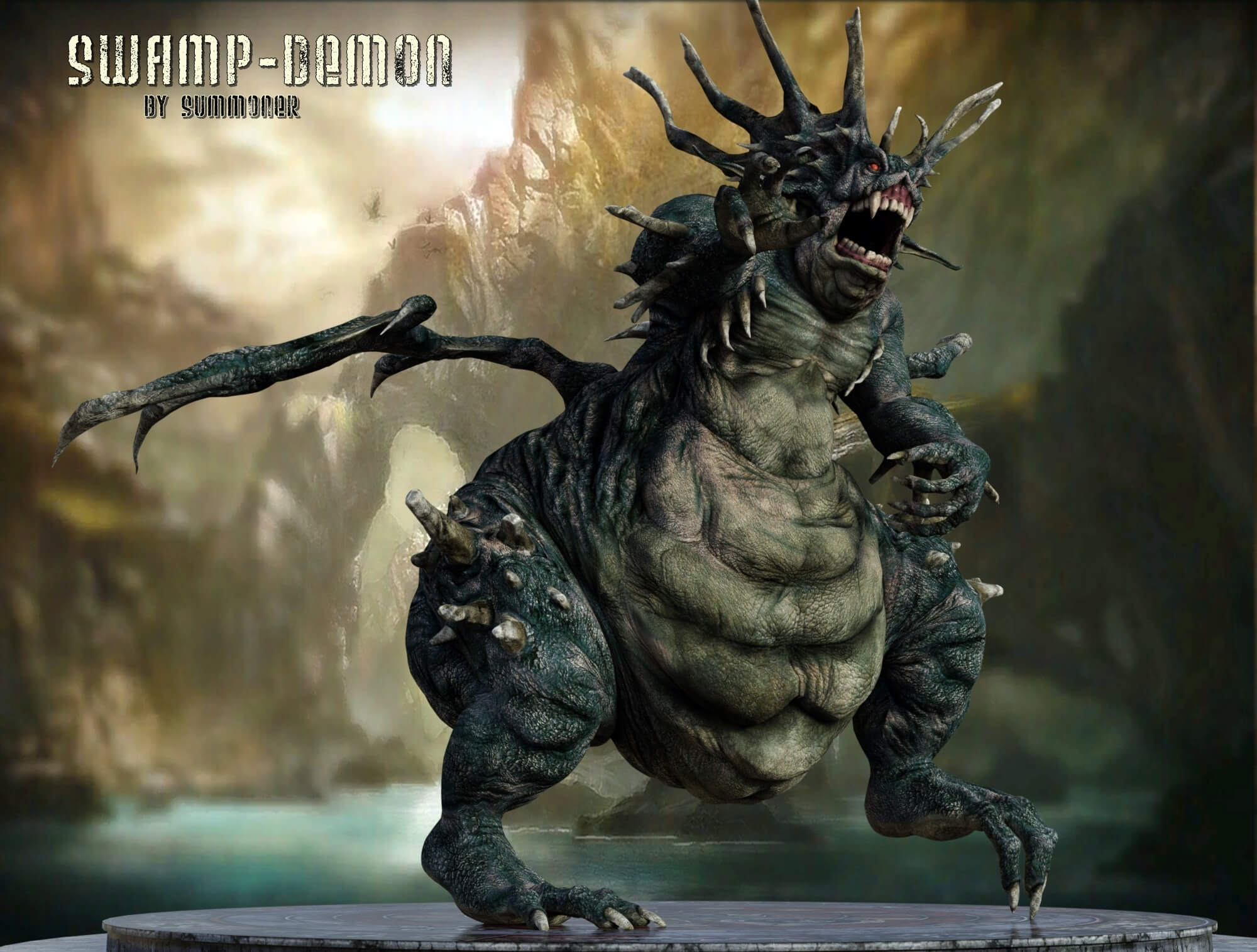 Summoner's Swamp-Demon Daz Content by Summoner