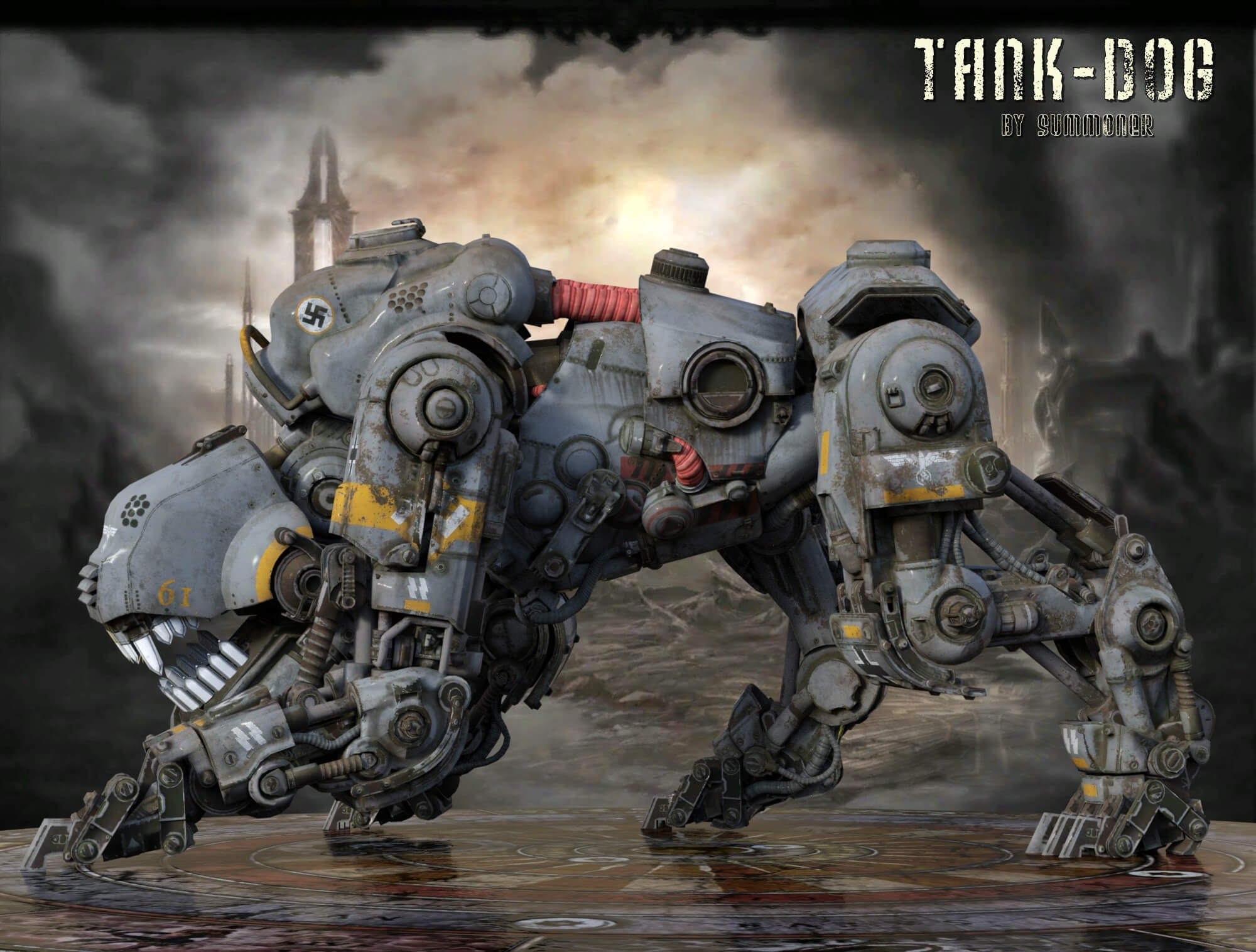 Summoner's Tank-Dog Daz Content by Summoner