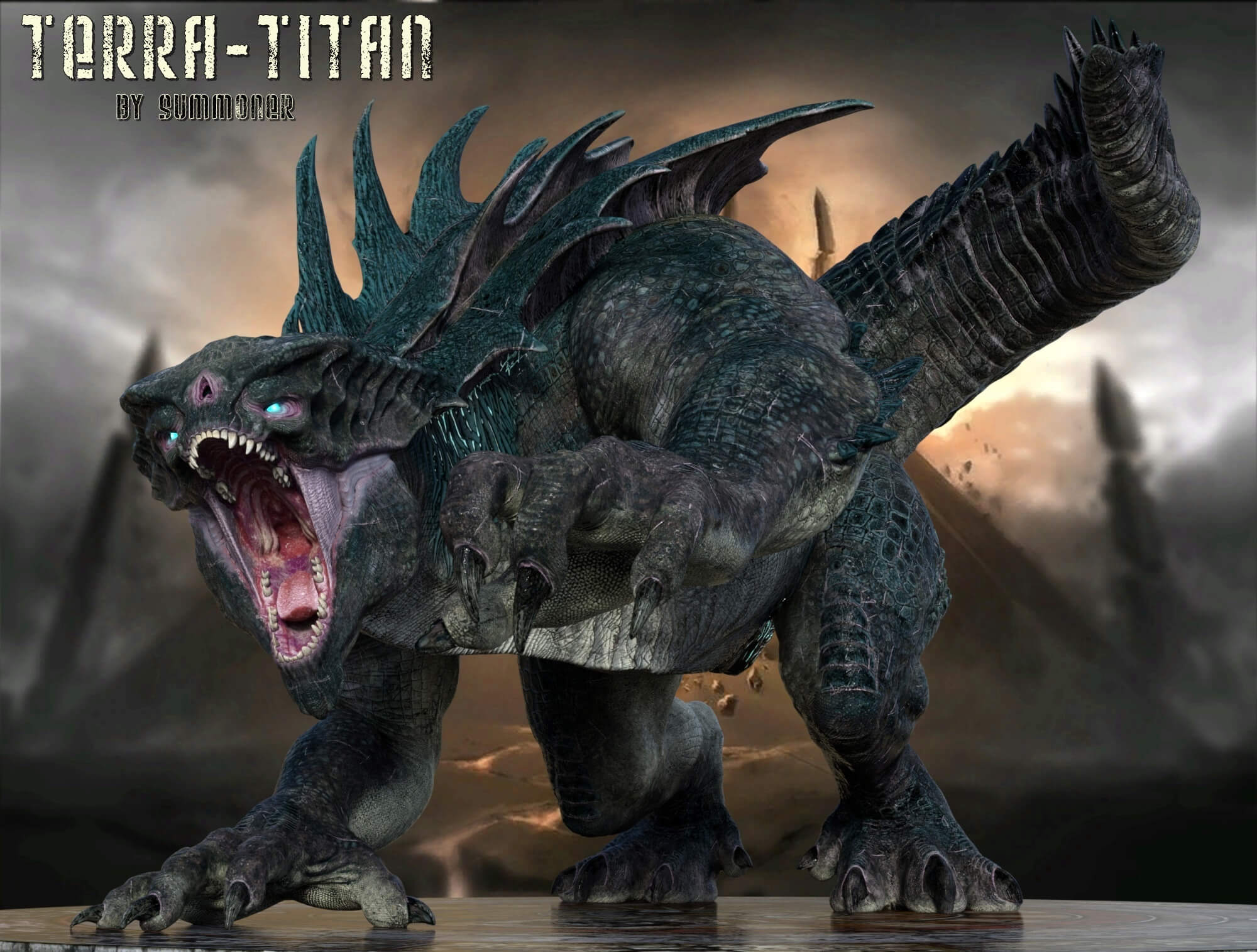 Summoner's Terra-Titan Daz Content by Summoner