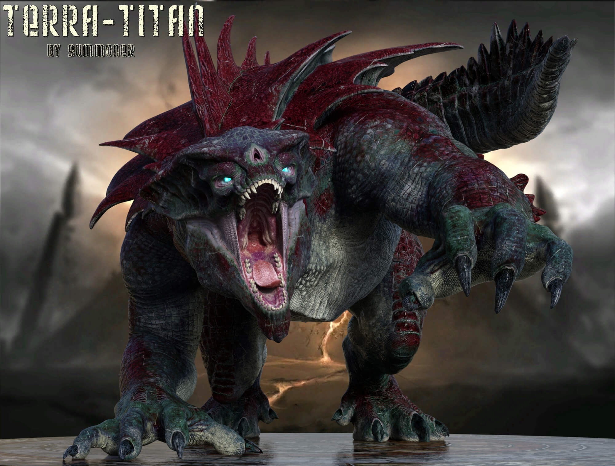 Summoner's Terra-Titan Daz Content by Summoner