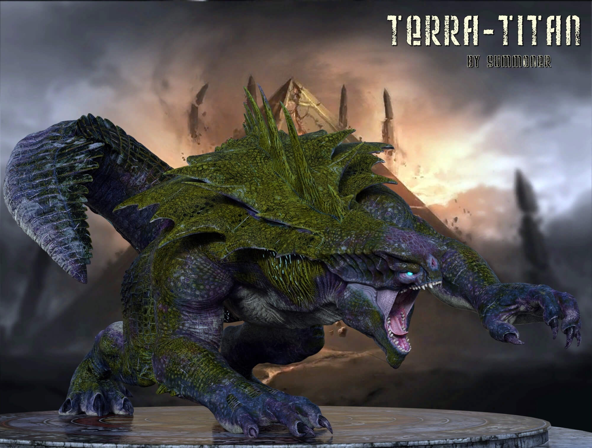 Summoner's Terra-Titan Daz Content by Summoner