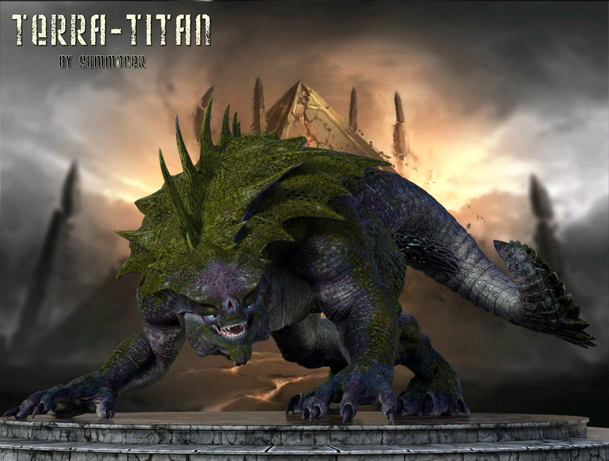 Summoner's Terra-Titan Daz Content by Summoner