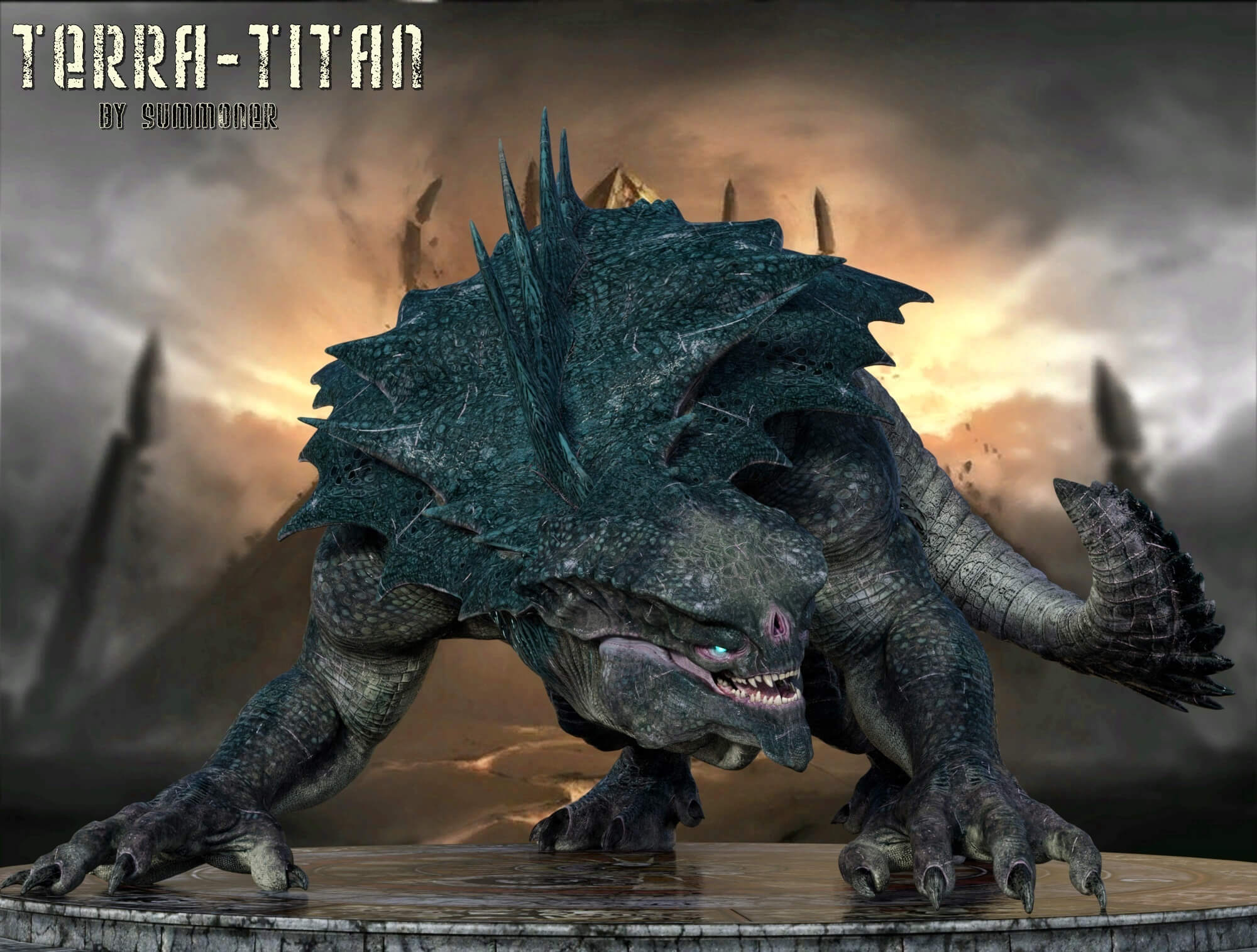 Summoner's Terra-Titan Daz Content by Summoner