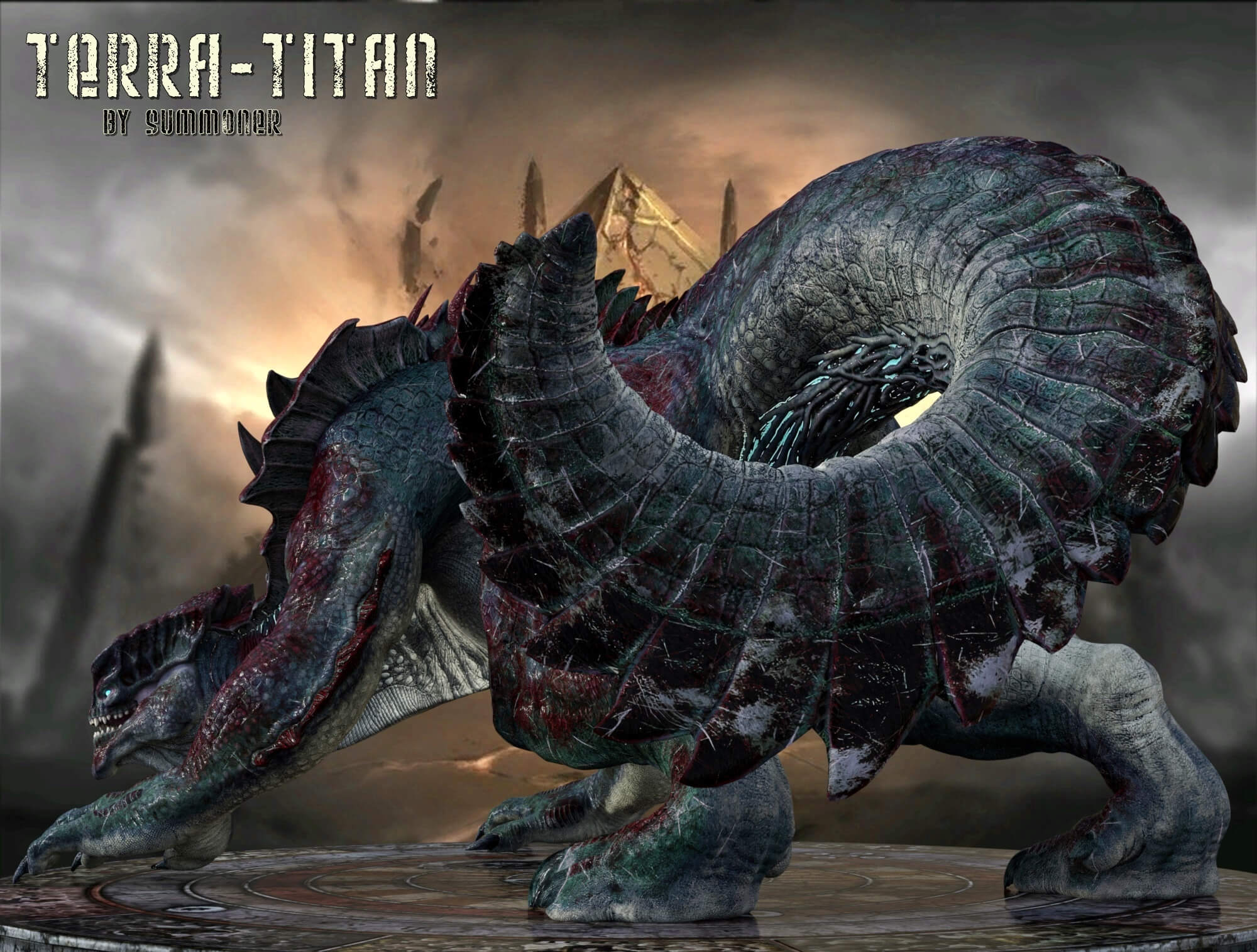 Summoner's Terra-Titan Daz Content by Summoner