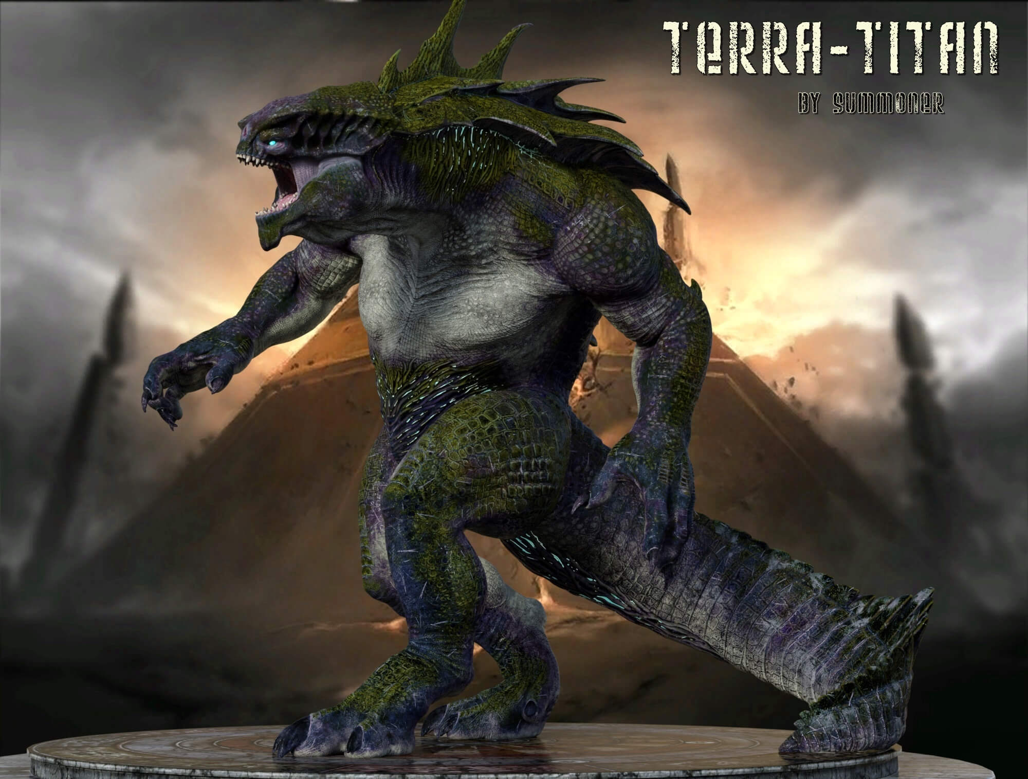 Summoner's Terra-Titan Daz Content by Summoner