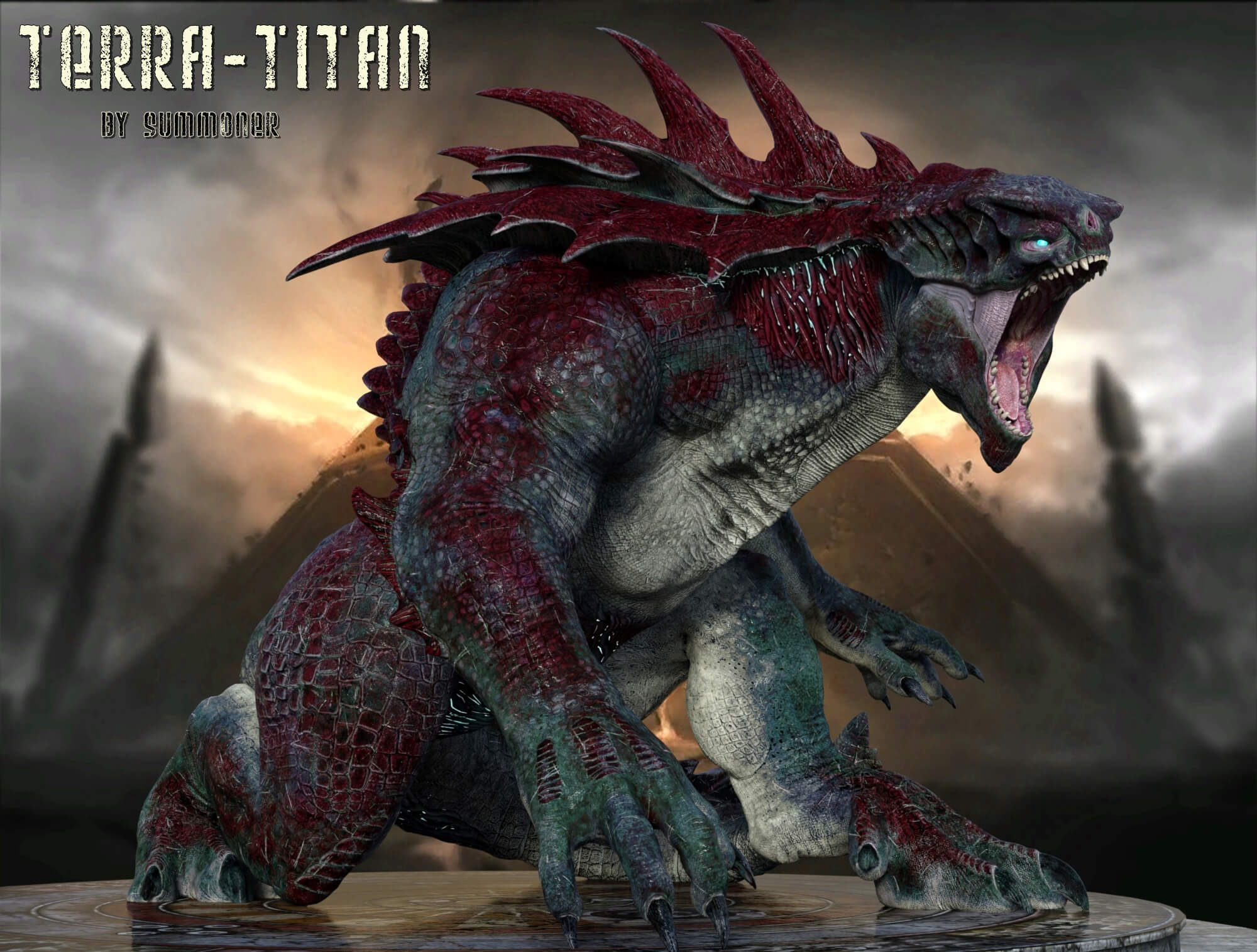 Summoner's Terra-Titan Daz Content by Summoner