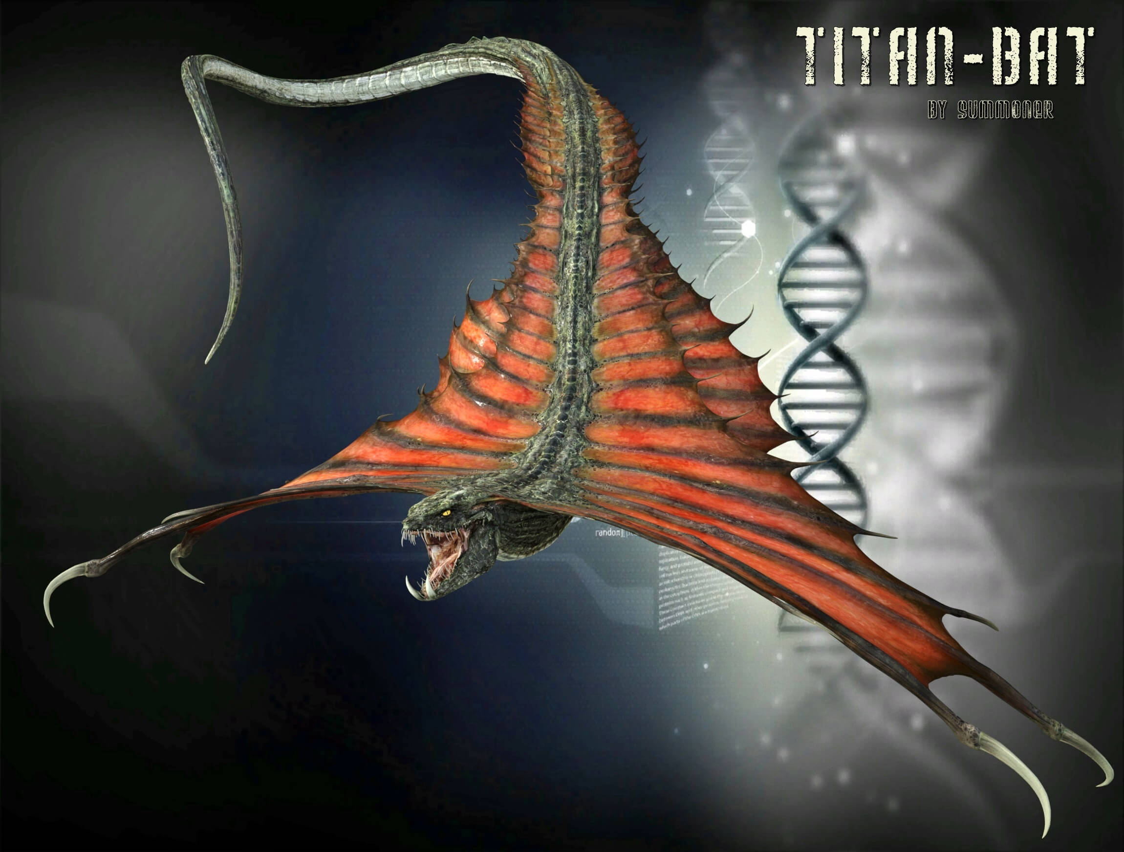 Summoner's Titan-Bat Daz Content by Summoner