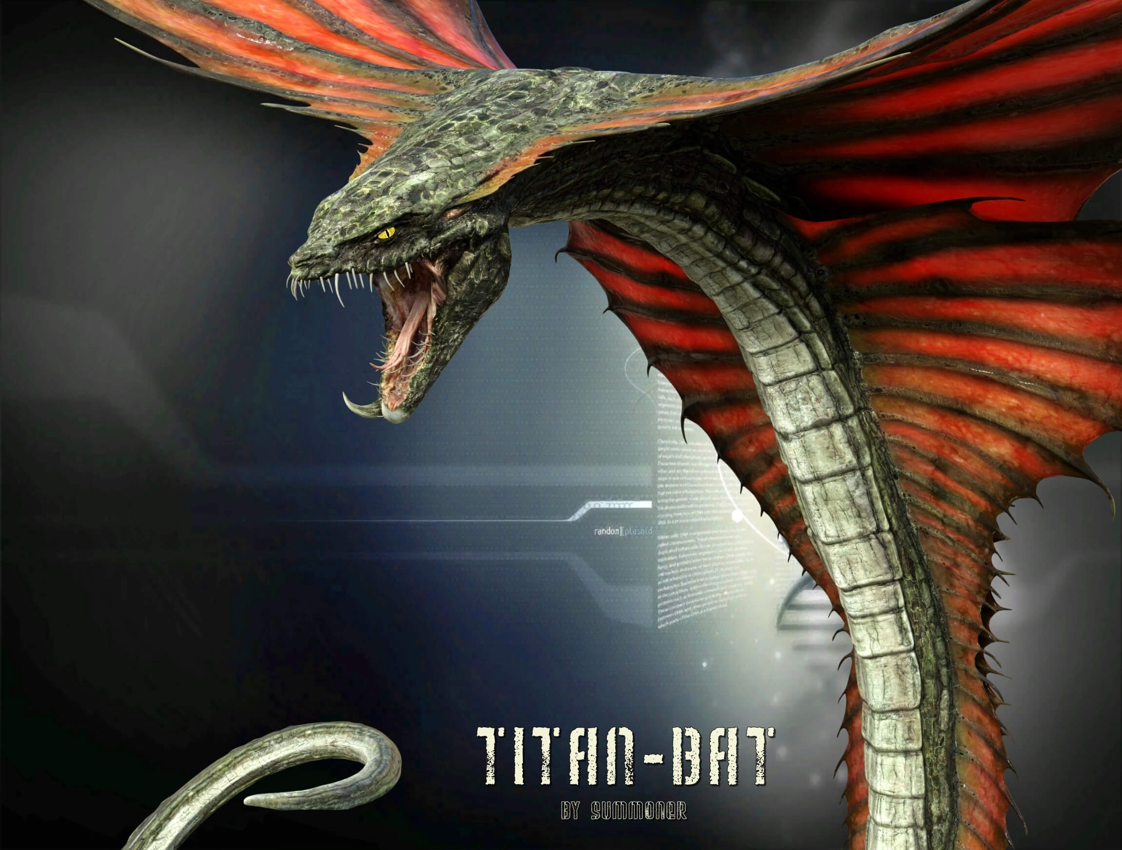 Summoner's Titan-Bat Daz Content by Summoner