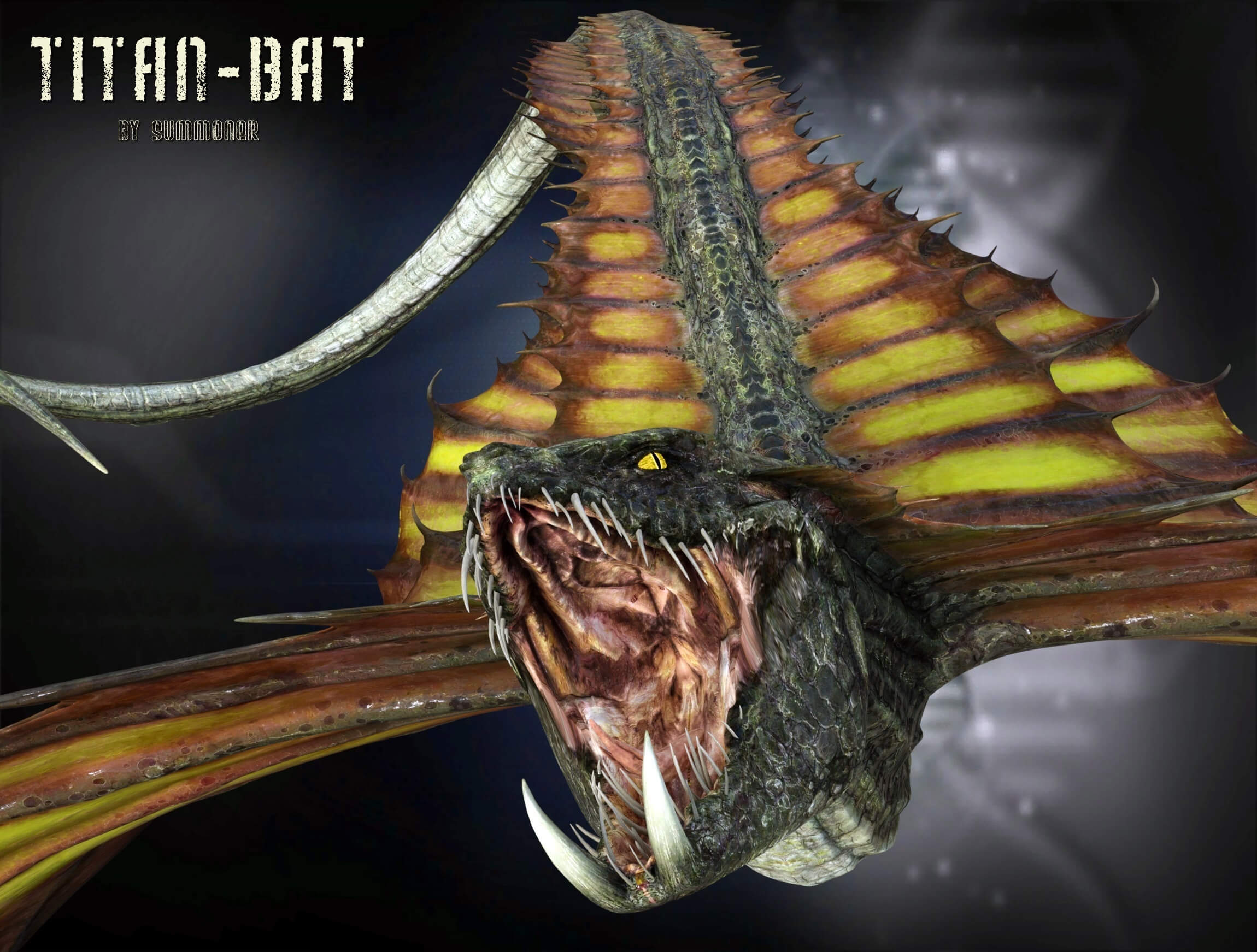 Summoner's Titan-Bat Daz Content by Summoner