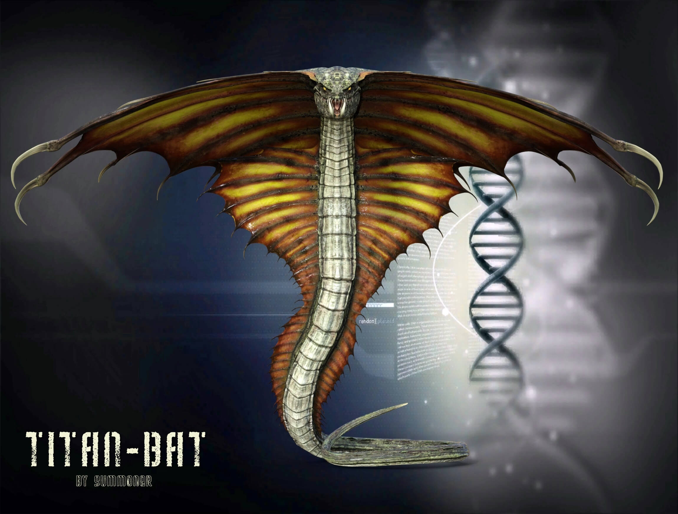 Summoner's Titan-Bat Daz Content by Summoner