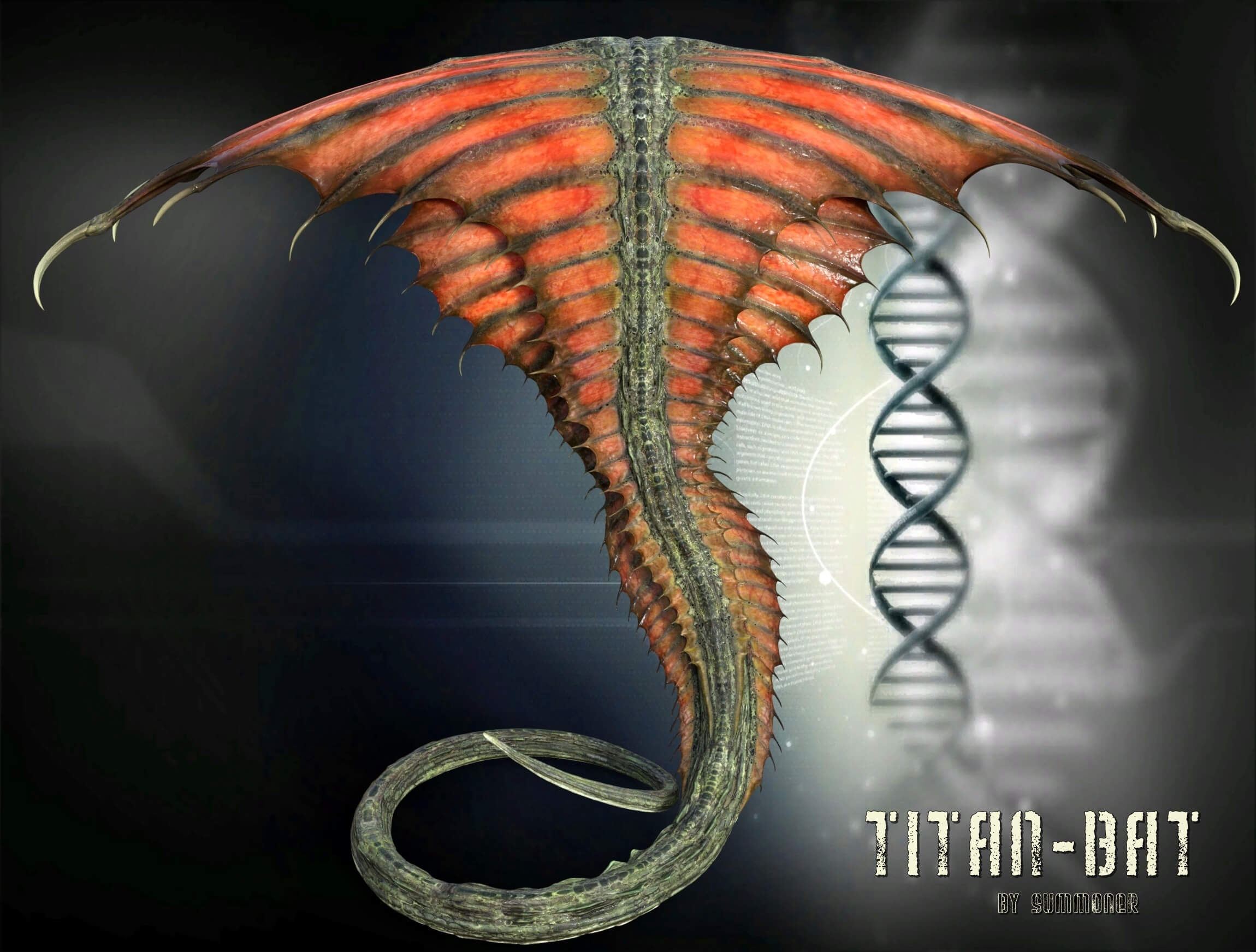 Summoner's Titan-Bat Daz Content by Summoner