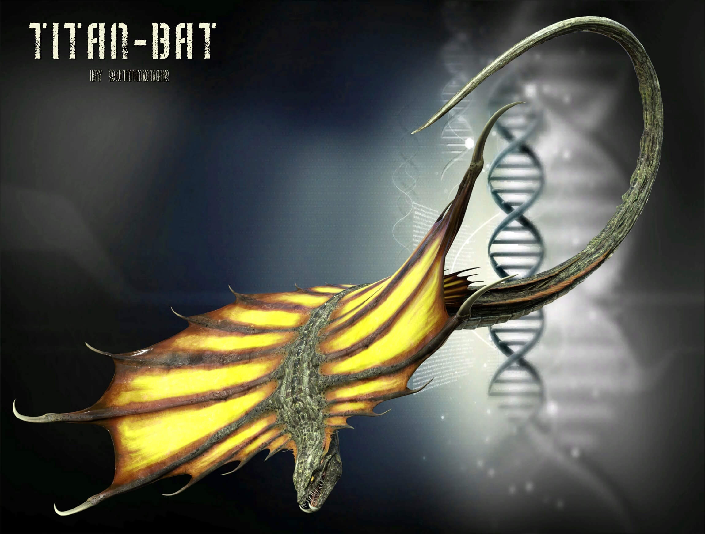Summoner's Titan-Bat Daz Content by Summoner