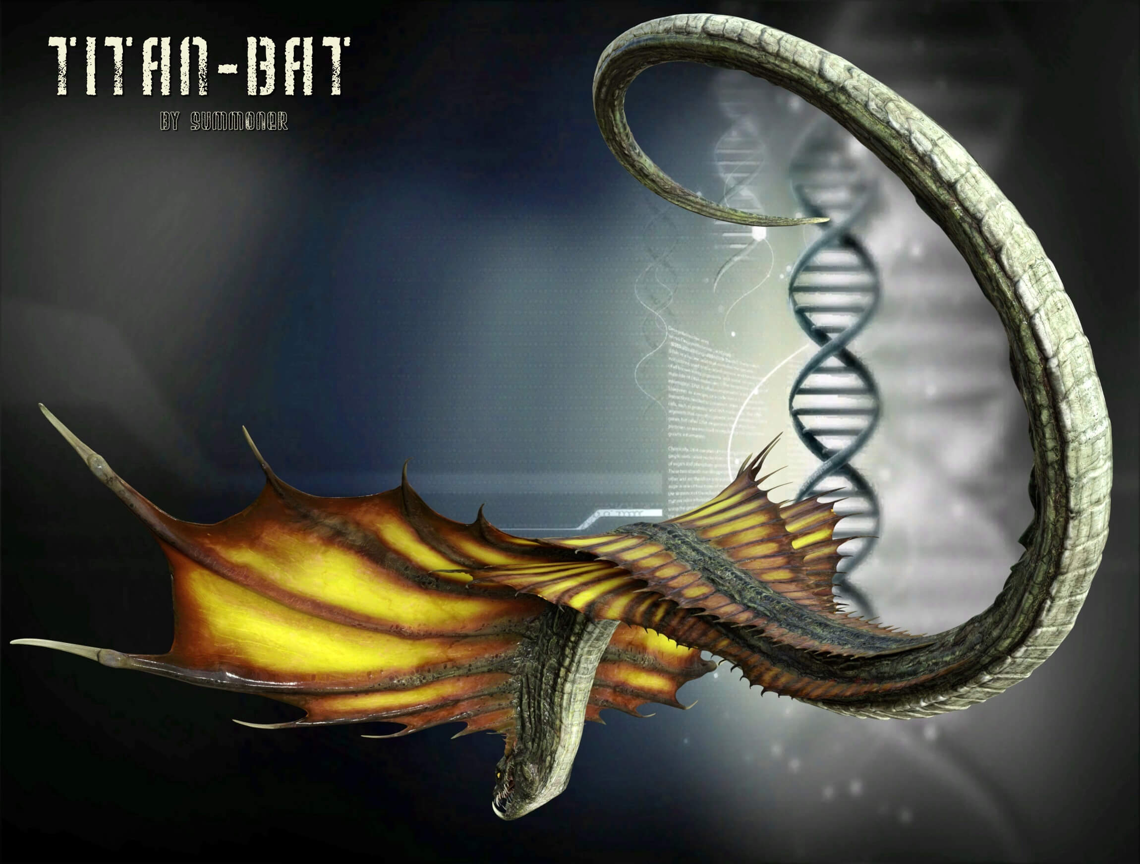 Summoner's Titan-Bat Daz Content by Summoner