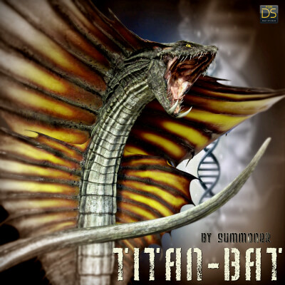 Summoner's Titan-Bat Daz Content by Summoner