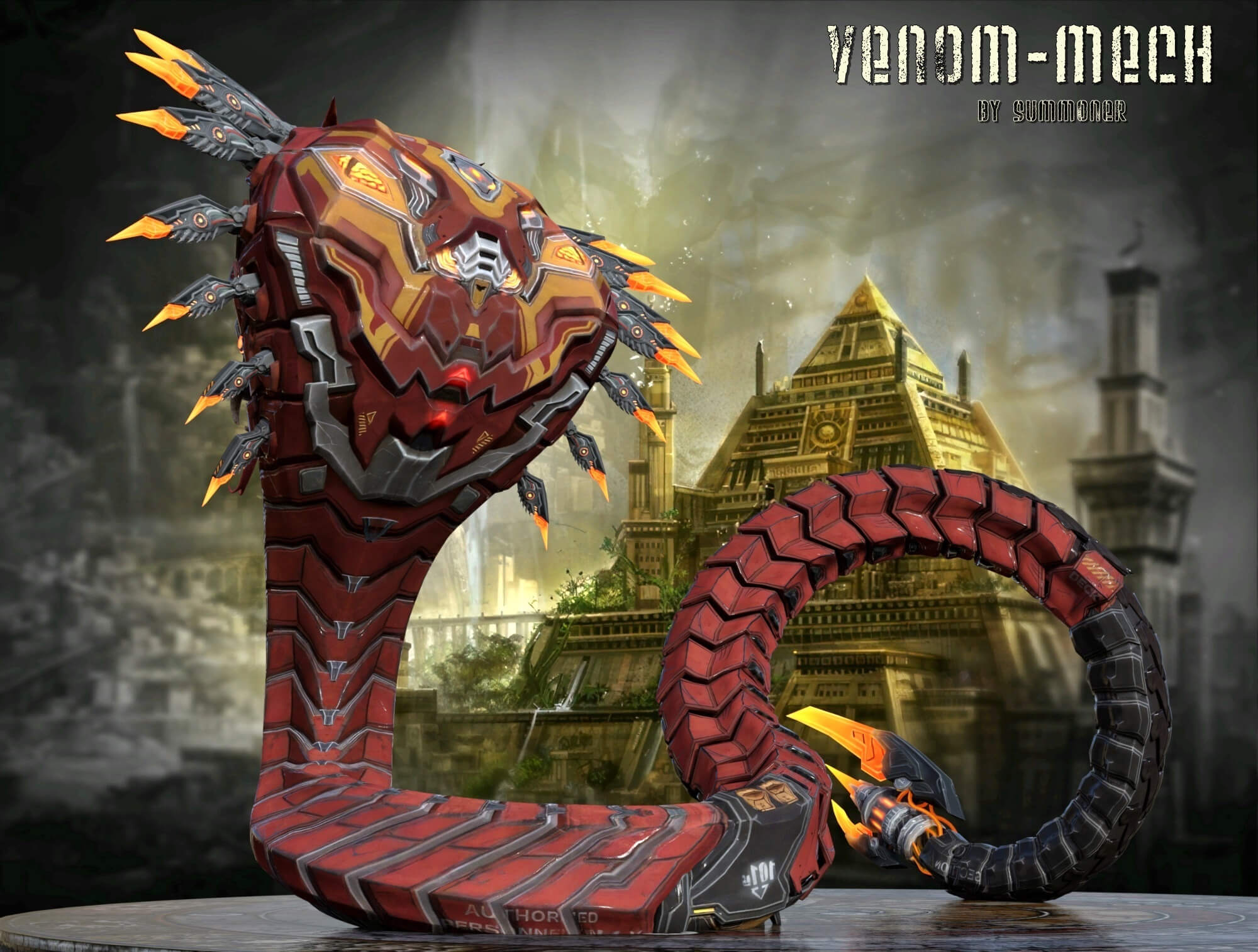 Summoner's Venom-Mech Daz Content by Summoner