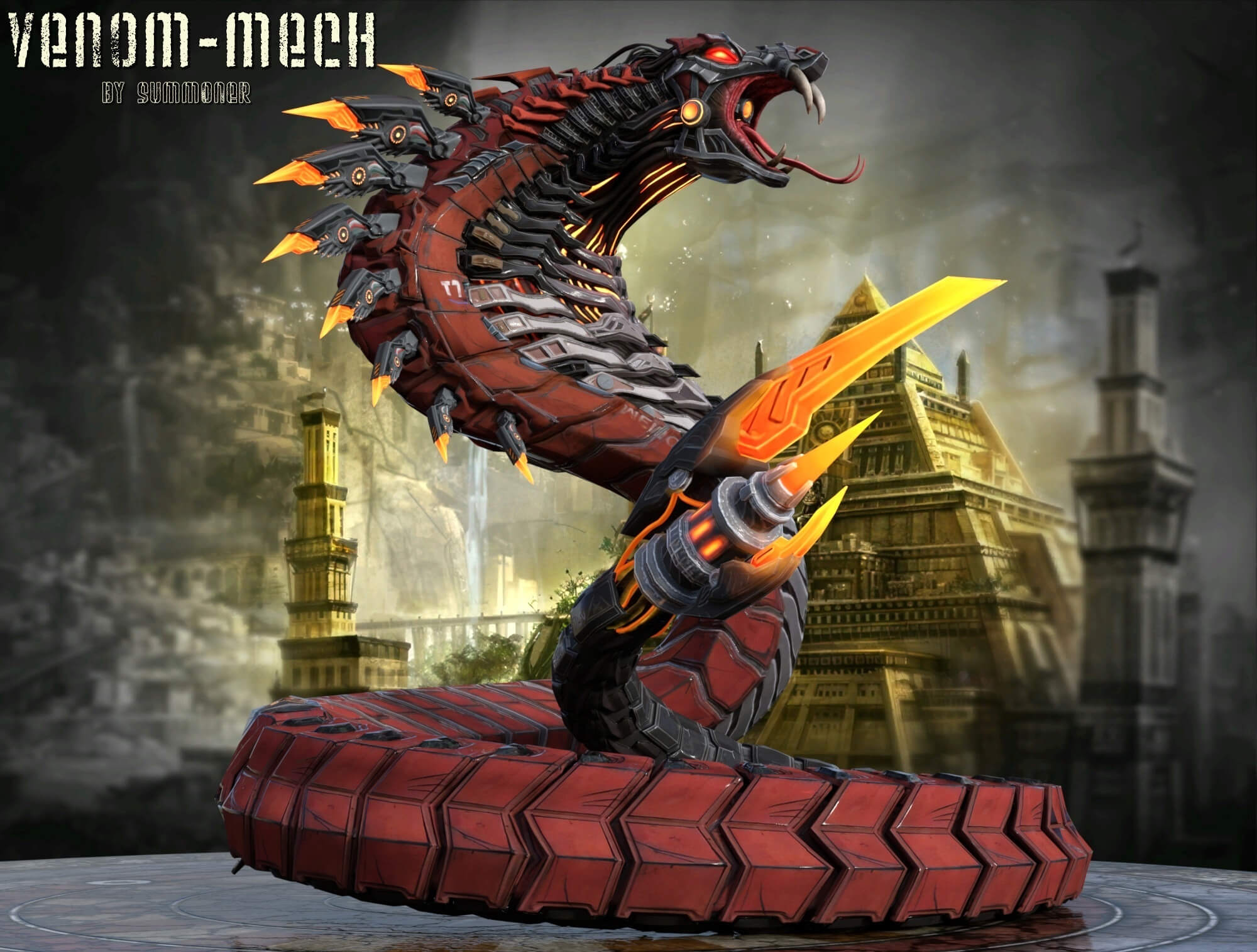 Summoner's Venom-Mech Daz Content by Summoner