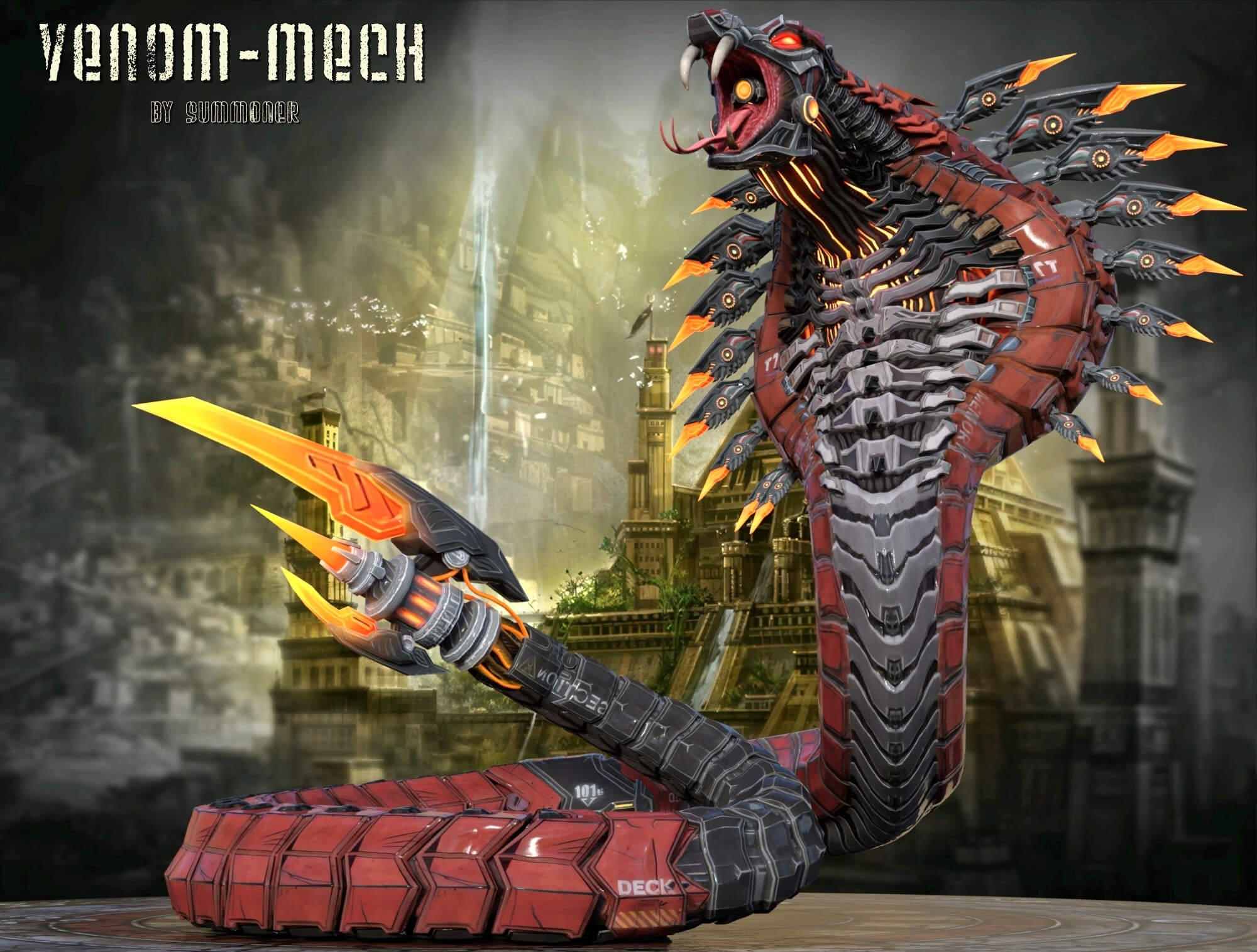Summoner's Venom-Mech Daz Content by Summoner