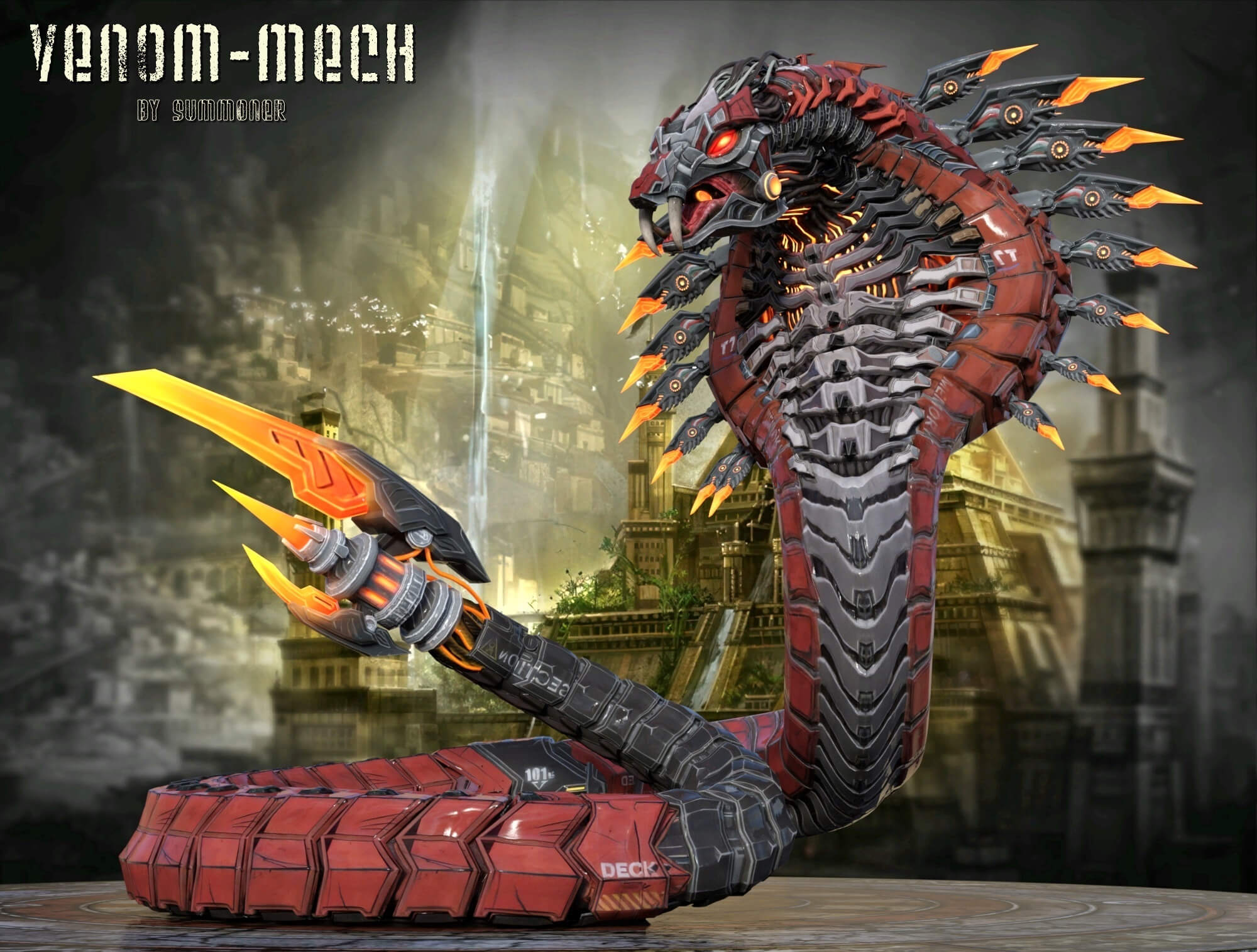 Summoner's Venom-Mech Daz Content by Summoner