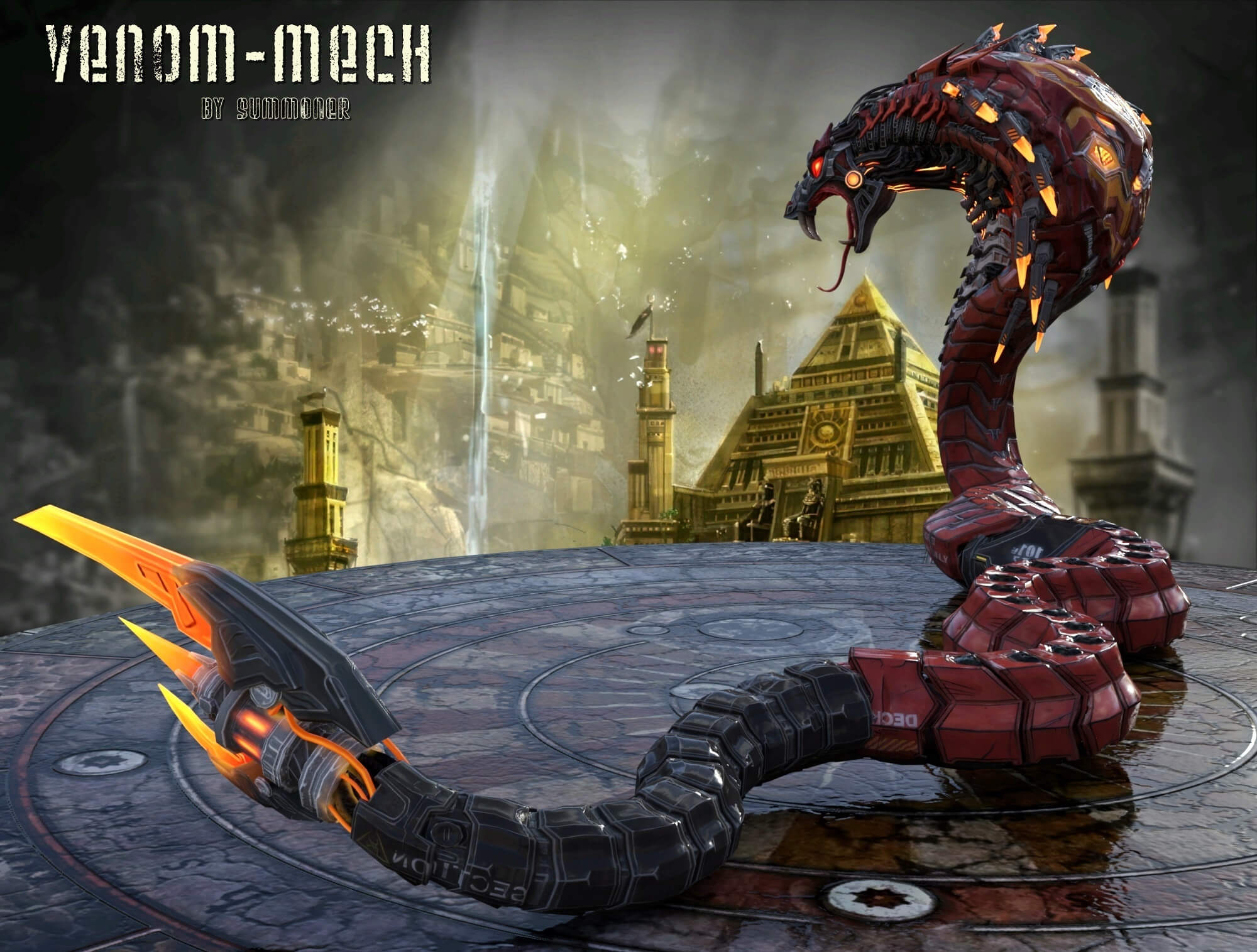 Summoner's Venom-Mech Daz Content by Summoner