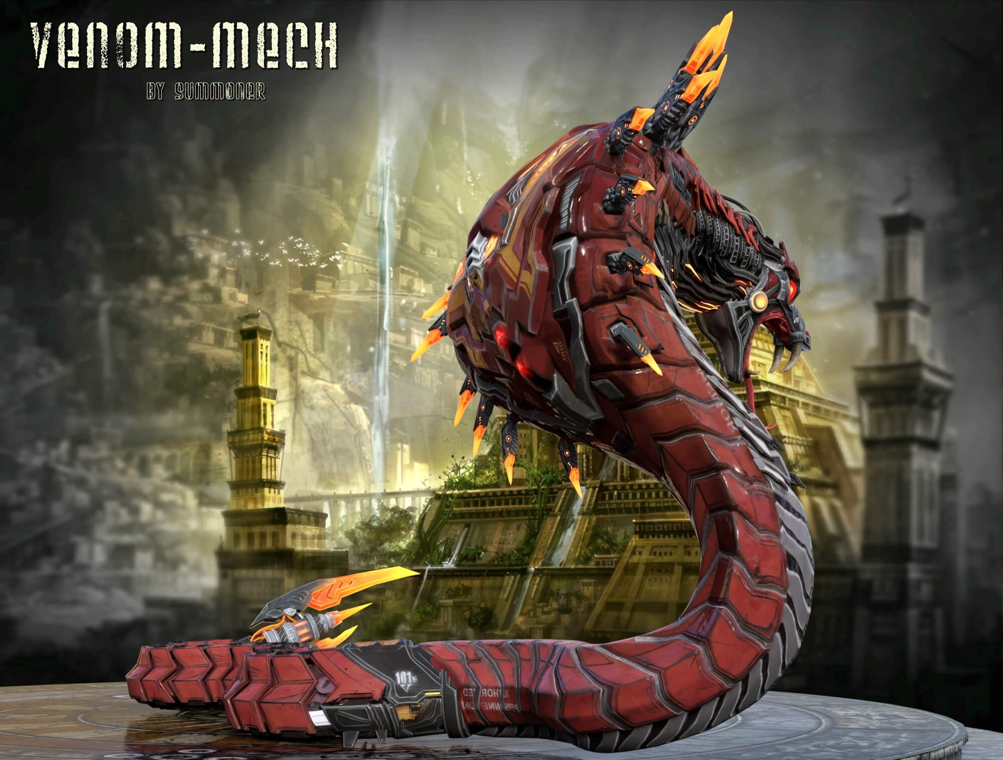 Summoner's Venom-Mech Daz Content by Summoner