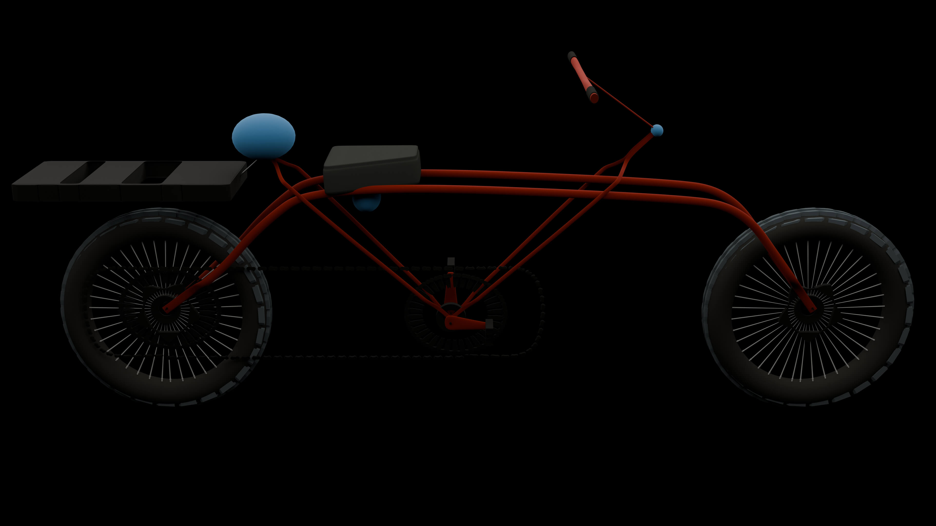 Just a Cycle with New Design 3D Model 3D Render by sunny__skt