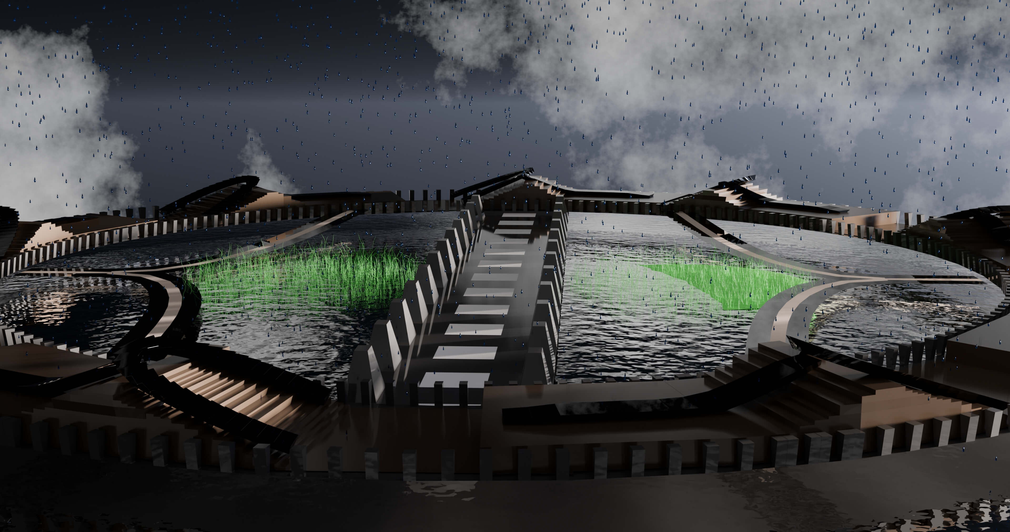 The Future's Framework 3D Render, Digital Art by sunny__skt