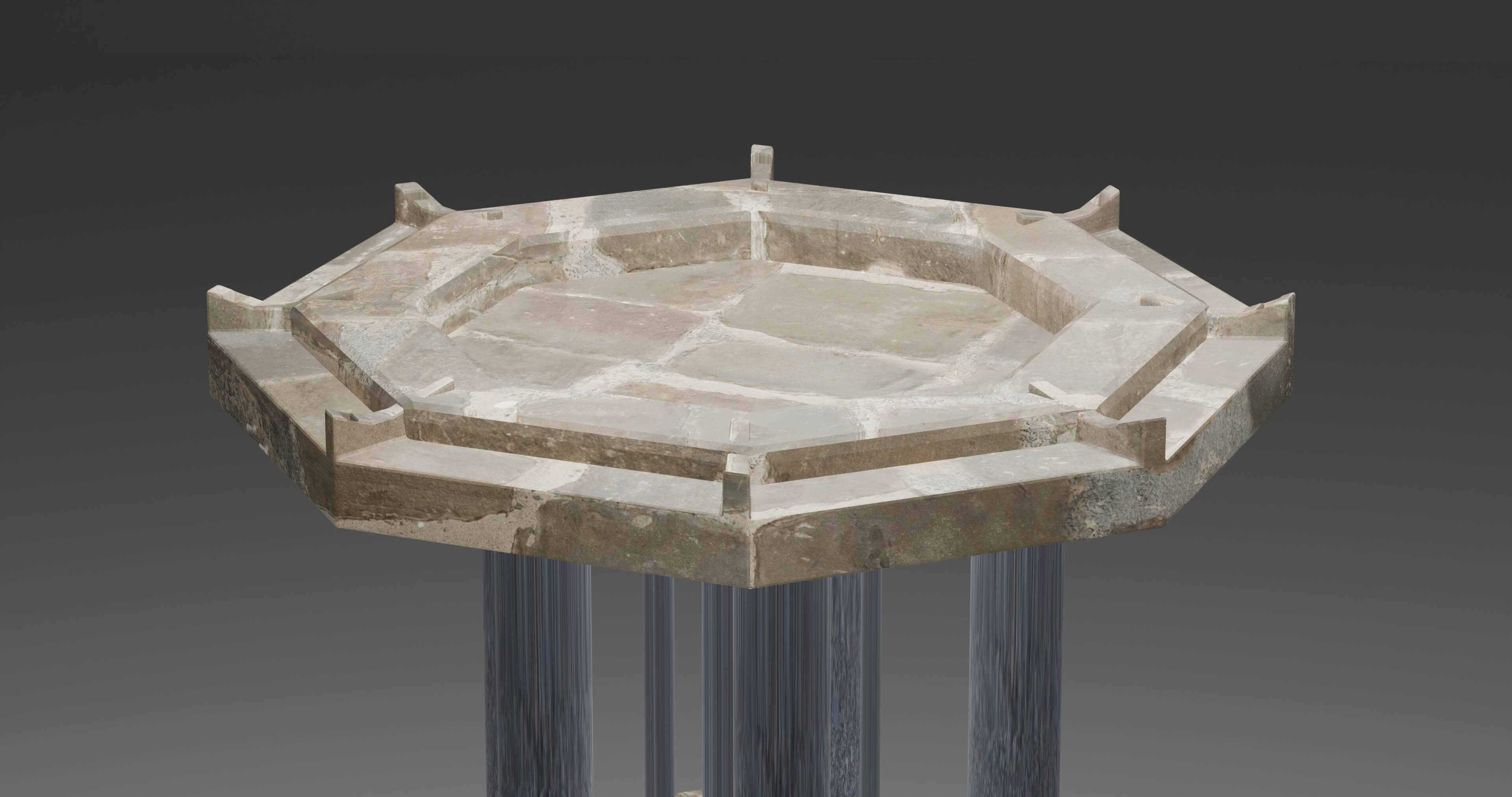 Octas With 8 Polls - 3D Model by sunny__skt