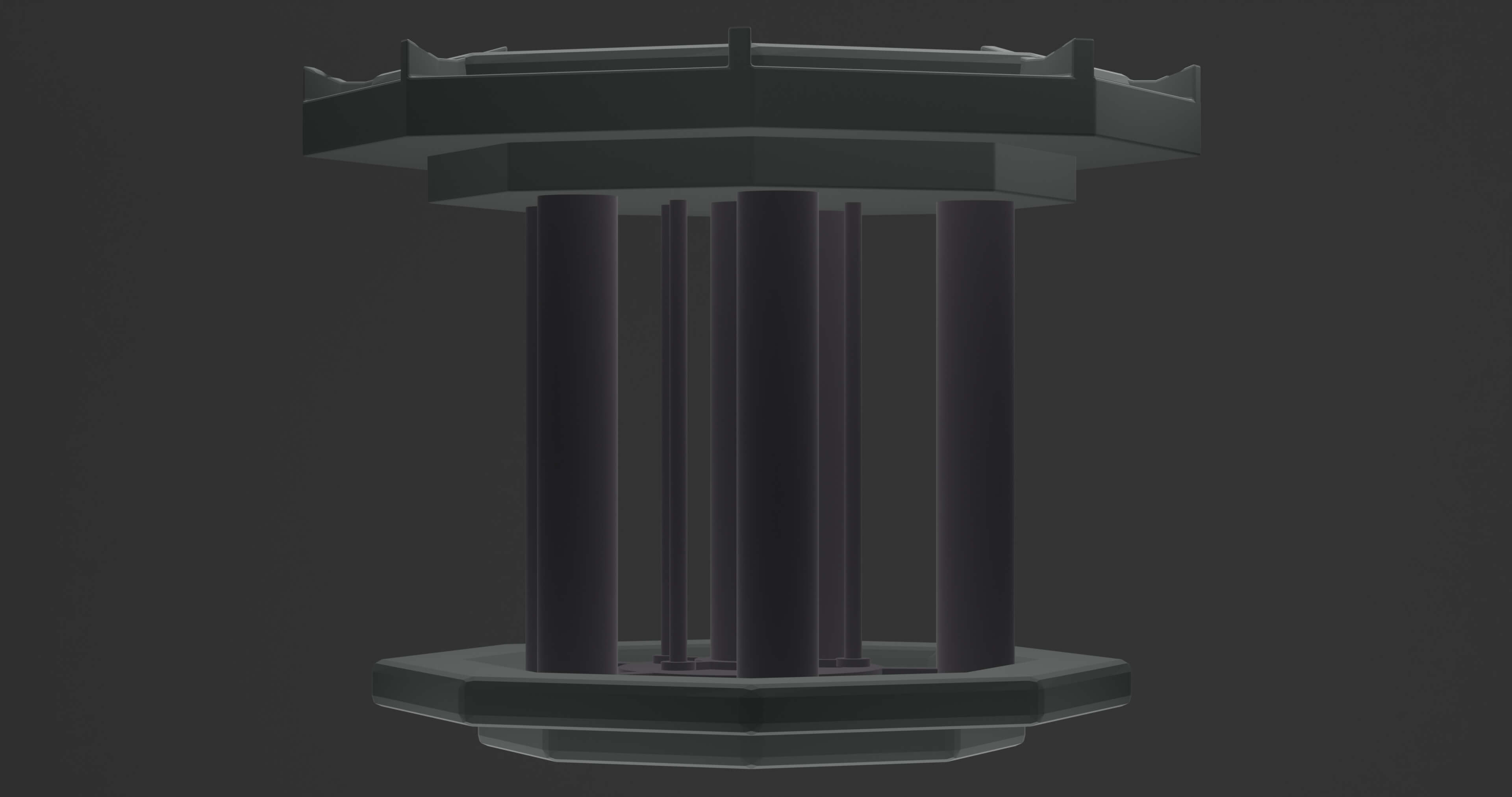 Octas With 8 Polls - 3D Model by sunny__skt