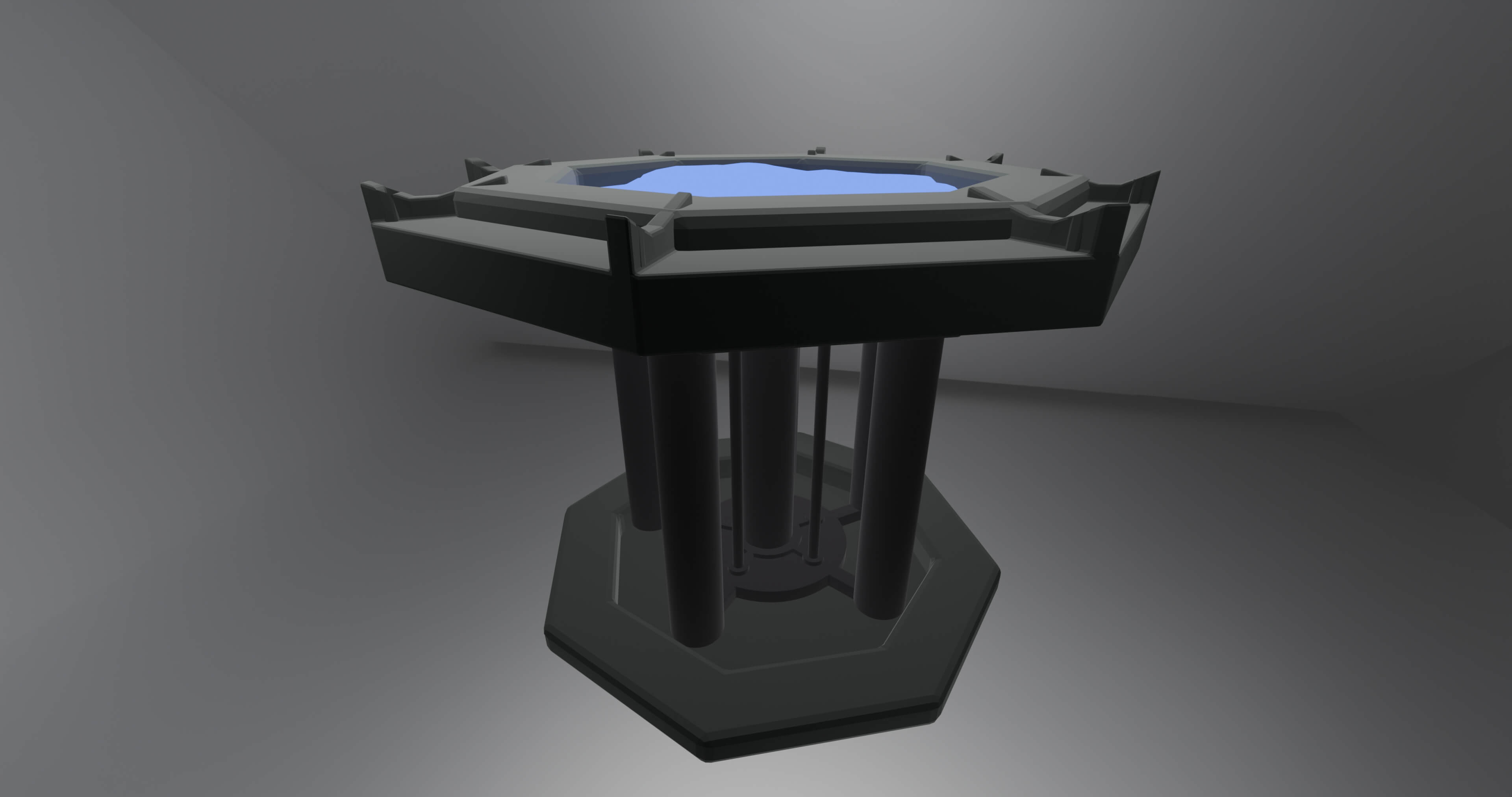 Octas With 8 Polls - 3D Model by sunny__skt