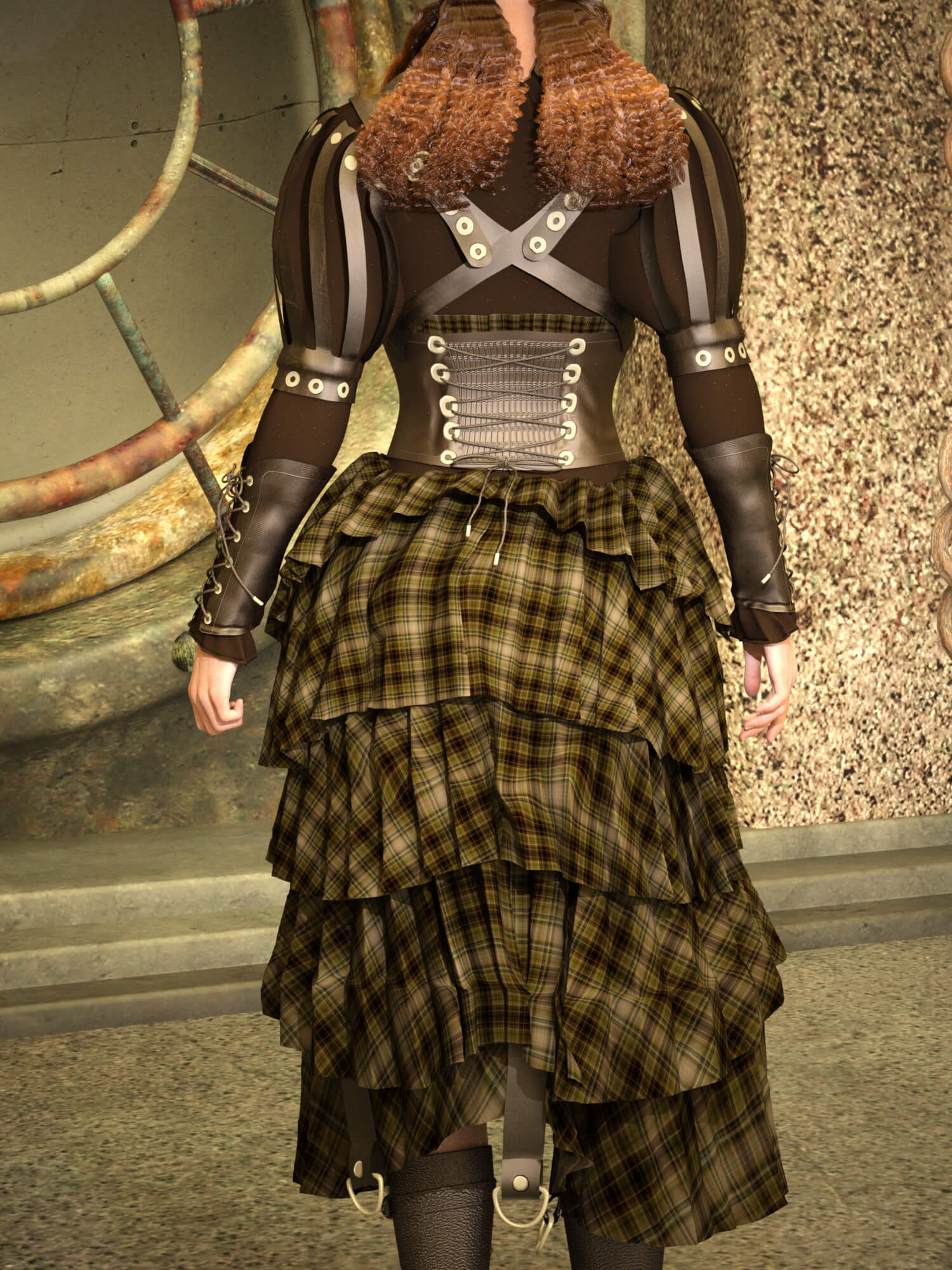 Dark Mist Lolita Outfit for Genesis 8 Female - Daz Content by sunreiz