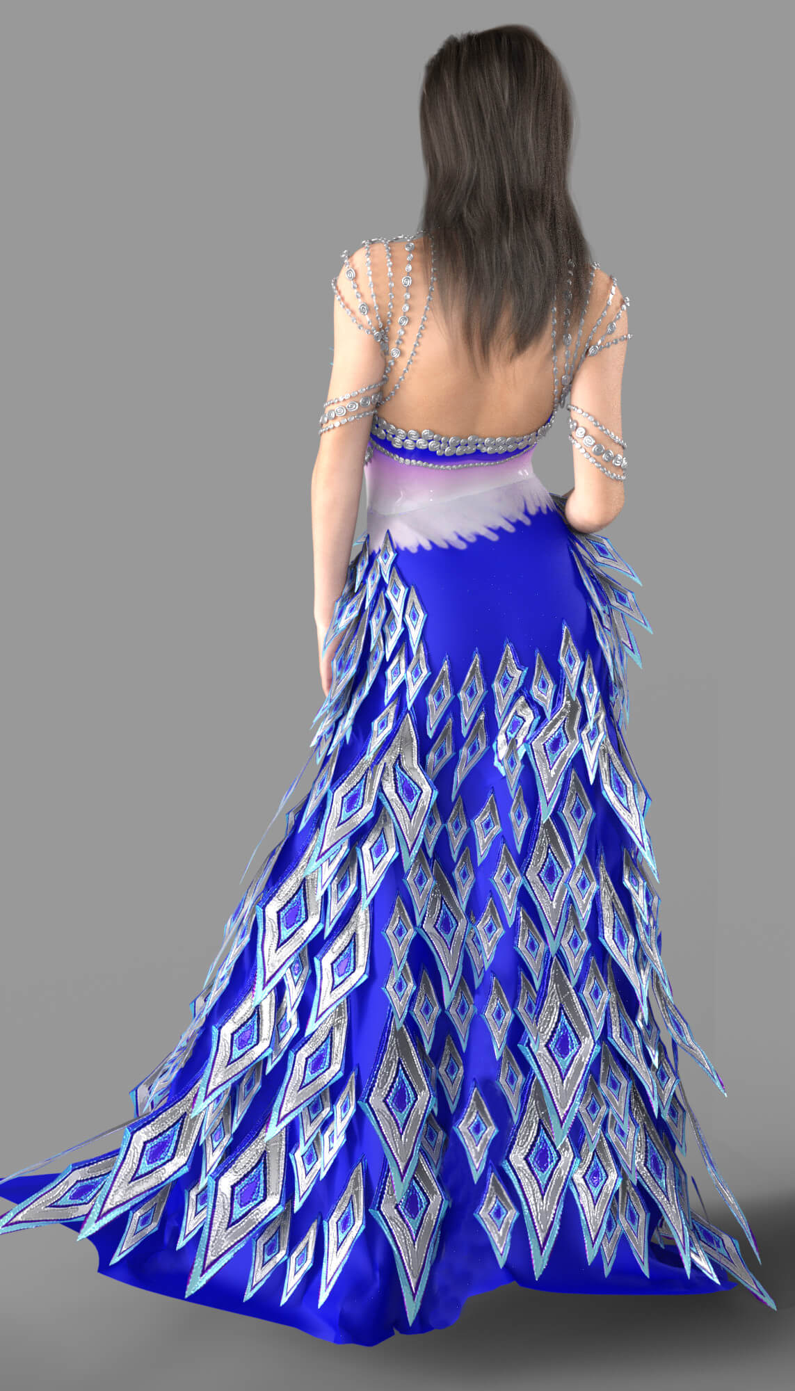 Diamond Crystal Outfit for G8F - Daz Content by sunreiz