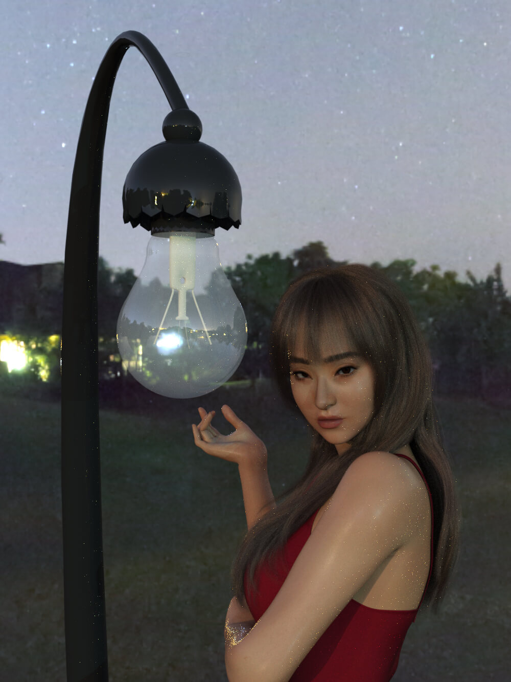 Light Bulb - Free Daz Content by sunreiz