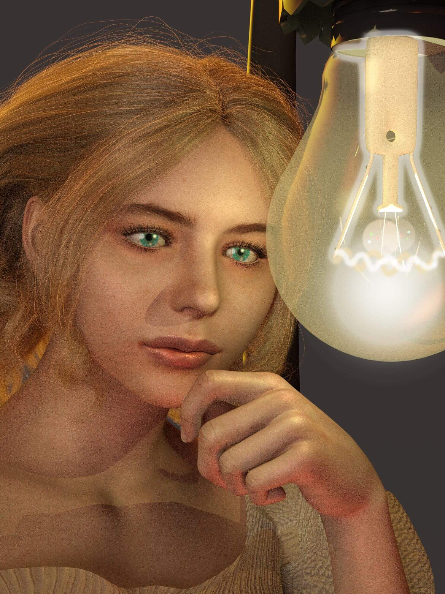 Innovation 3D Render, Digital Art by sunreiz