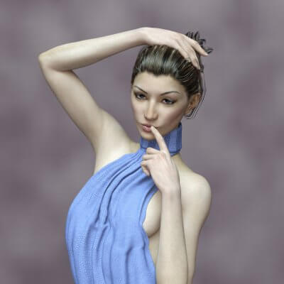 Sexy Robots 87 3D Render | RenderHub Gallery