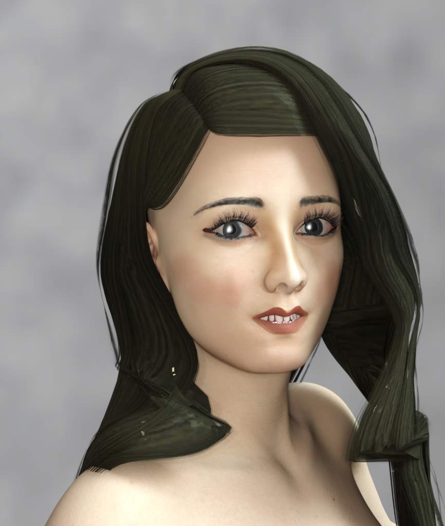 Noelle Hair - Free Daz Content by sunreiz